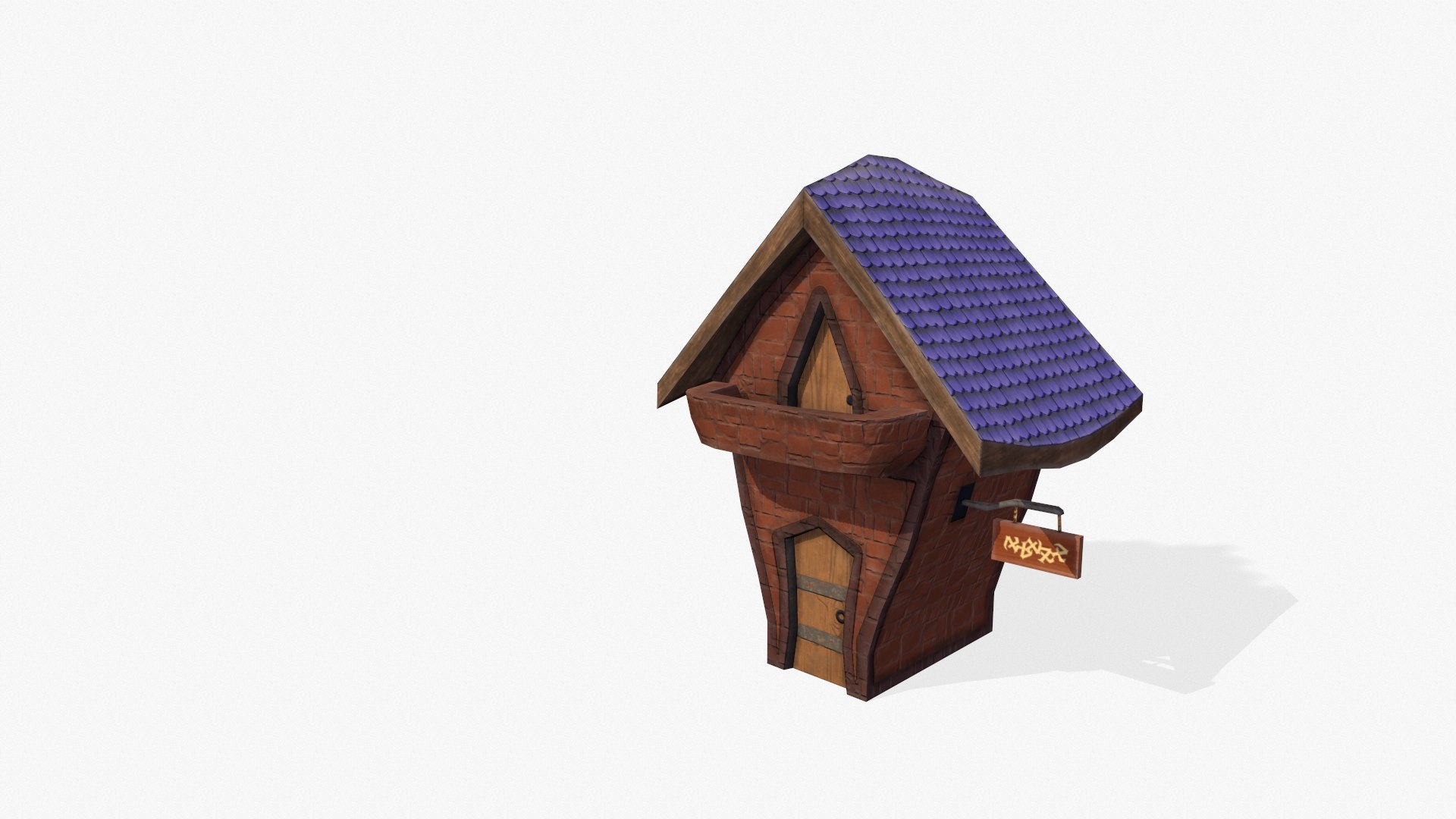 3D Toon Buildings Pack Model - TurboSquid 1797007