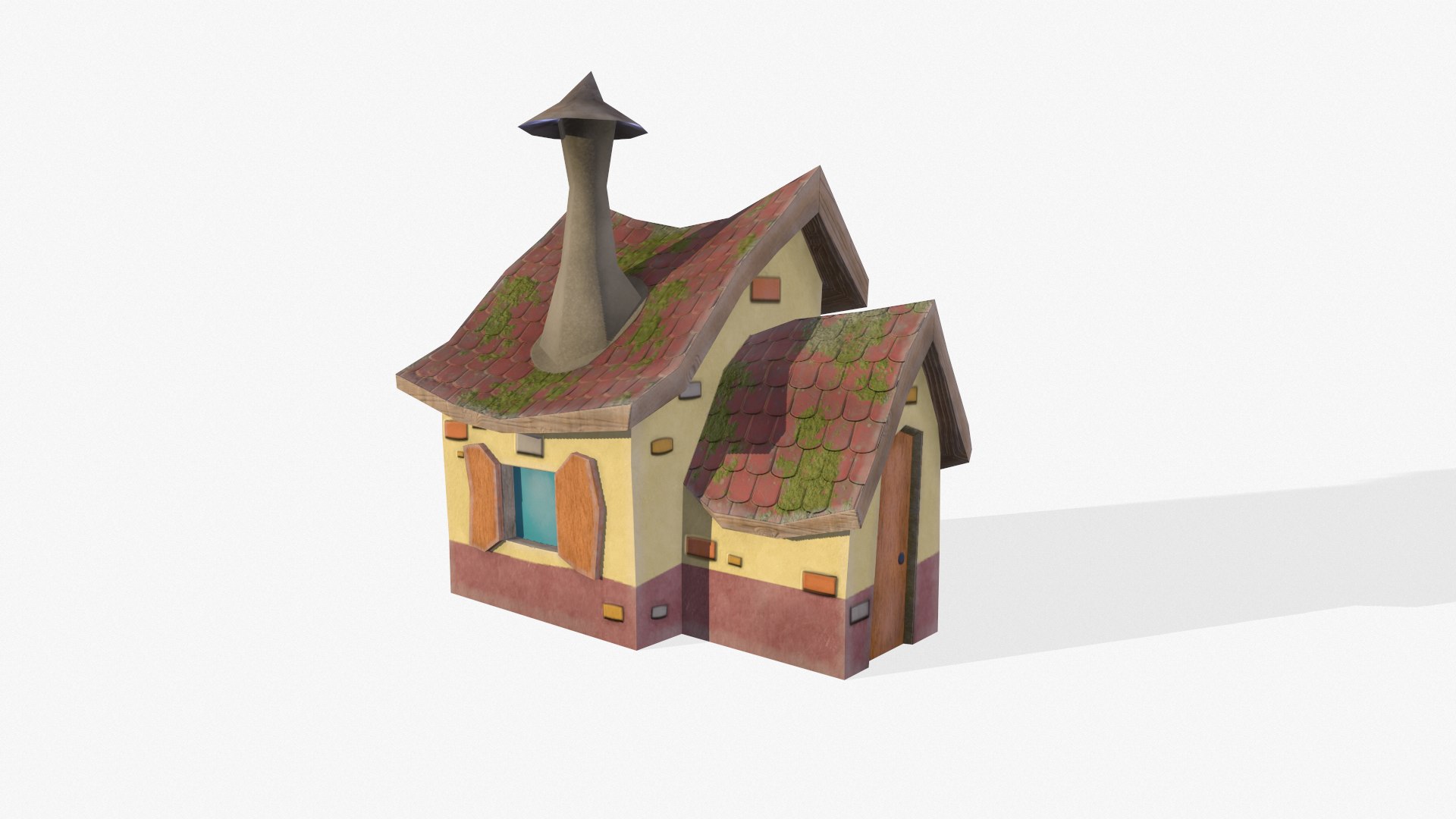 3D Toon Buildings Pack Model - TurboSquid 1797007
