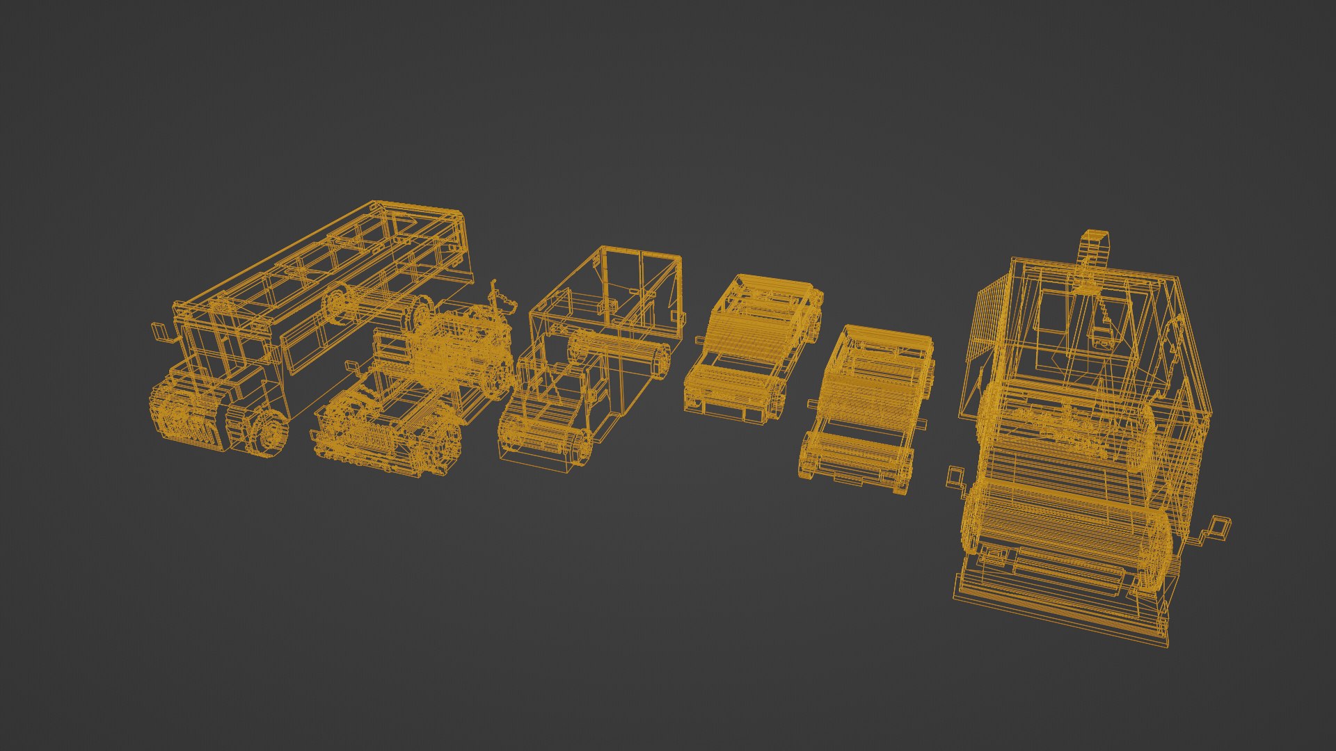 3D 6 Voxel Vehicles Pack 3D MagicaVoxel Design Model - TurboSquid 1866341