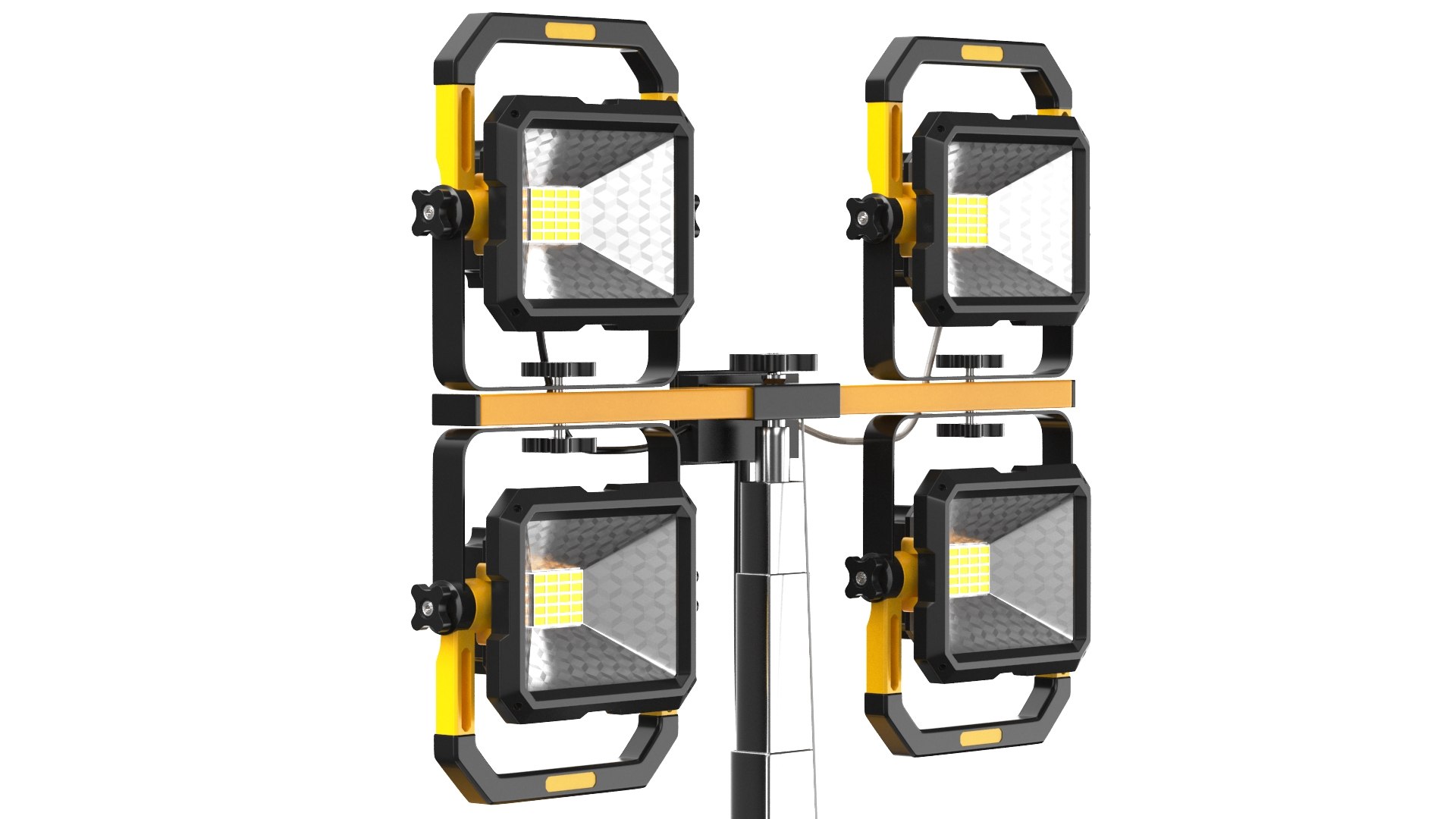 3D Detailed Construction Mobile Light Model - TurboSquid 2240775