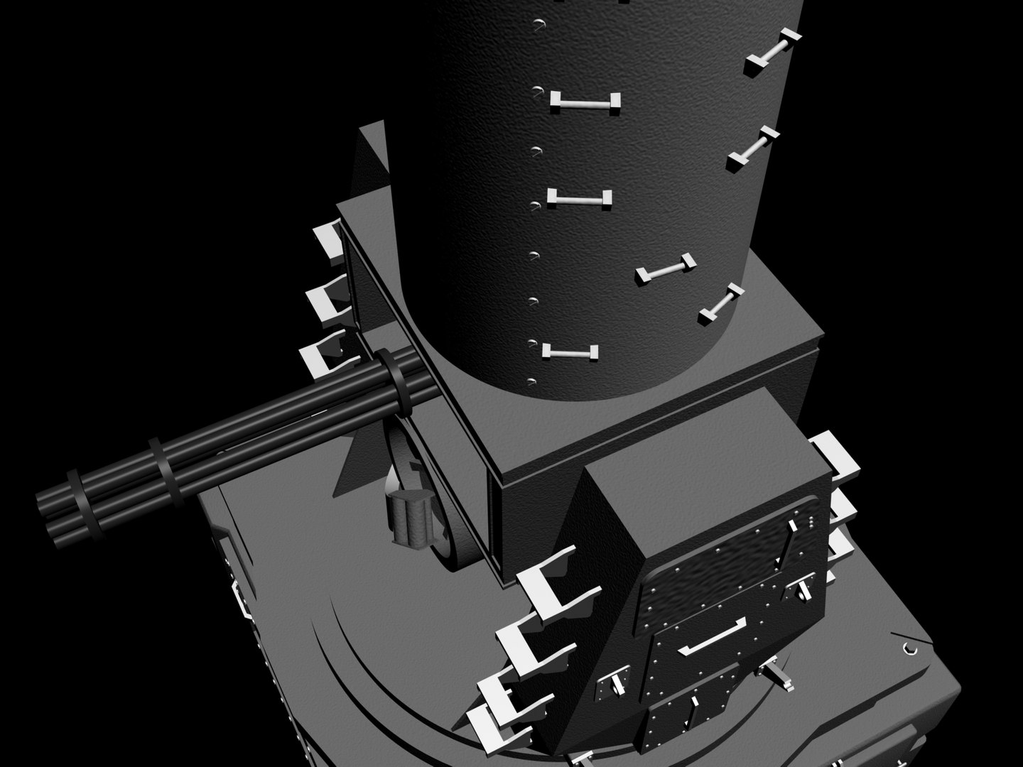 3d Weapon Phalanx Model