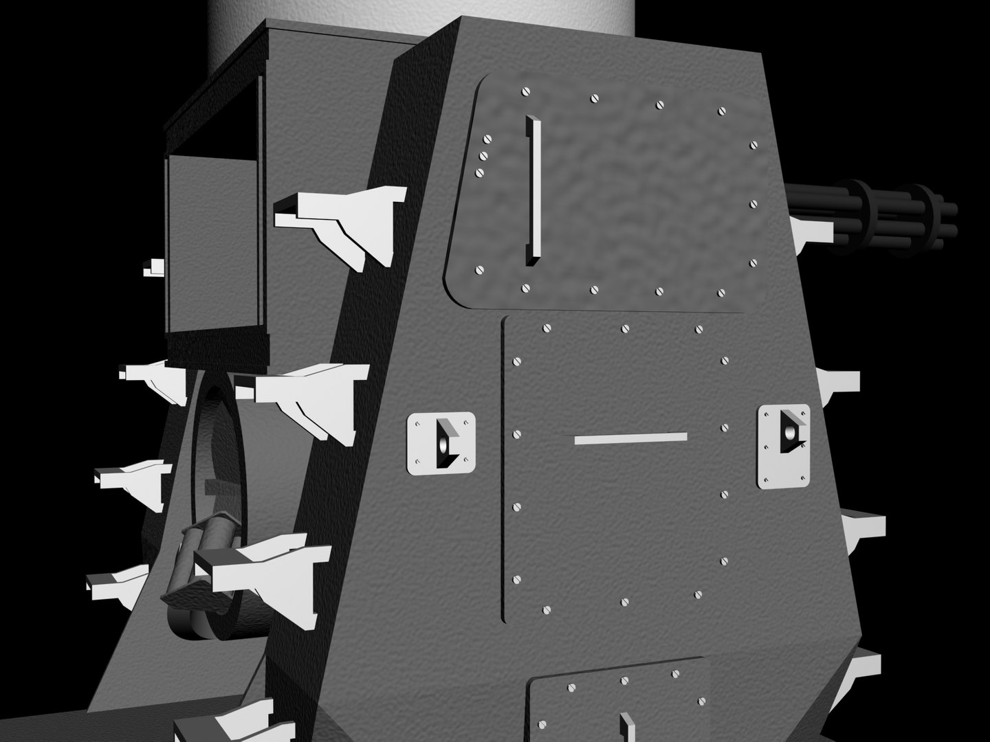 3d Weapon Phalanx Model