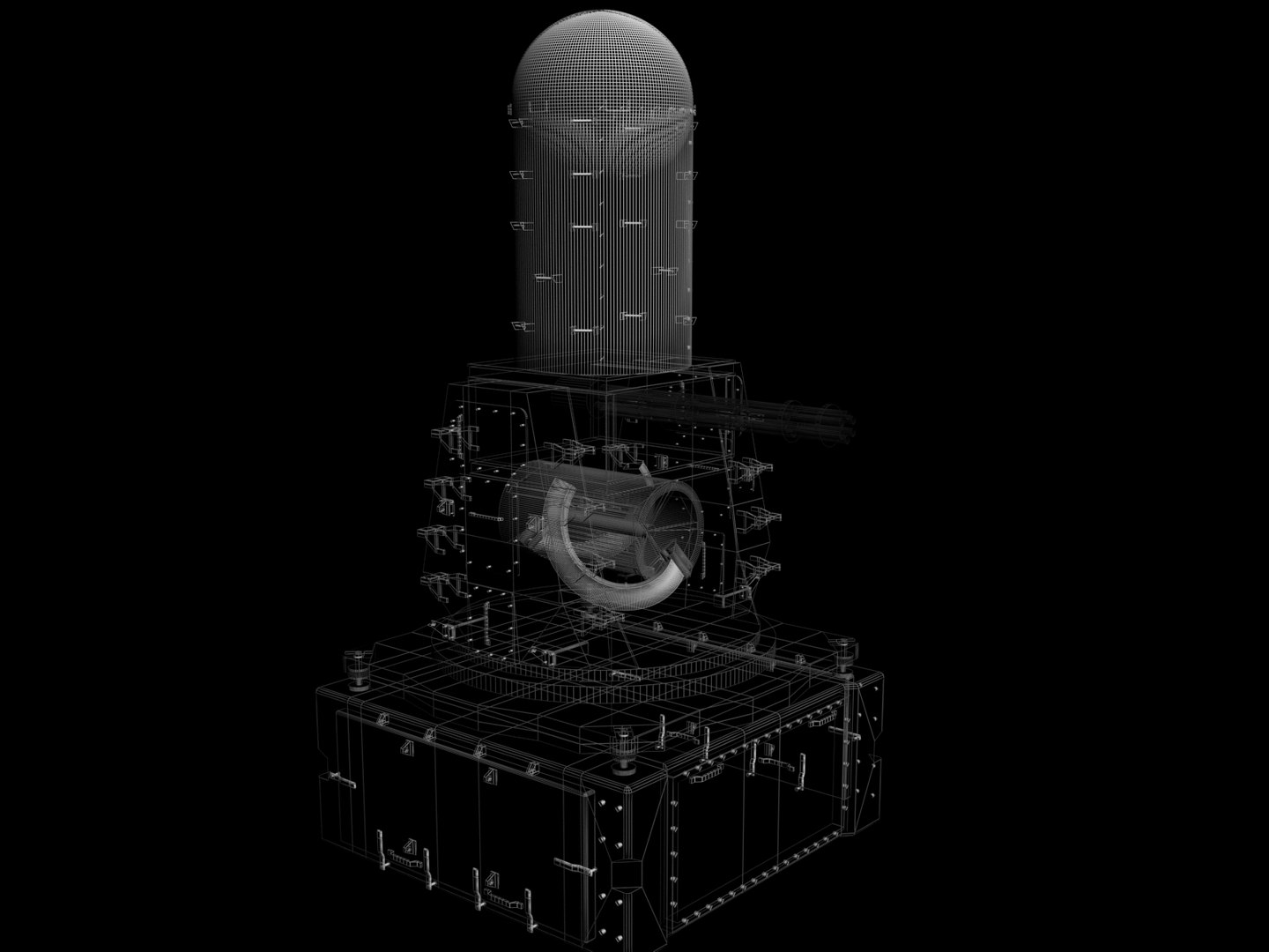 3d Weapon Phalanx Model