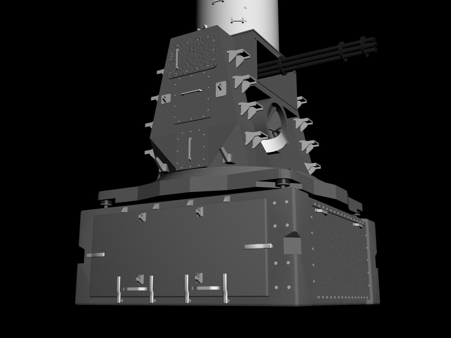 3d Weapon Phalanx Model