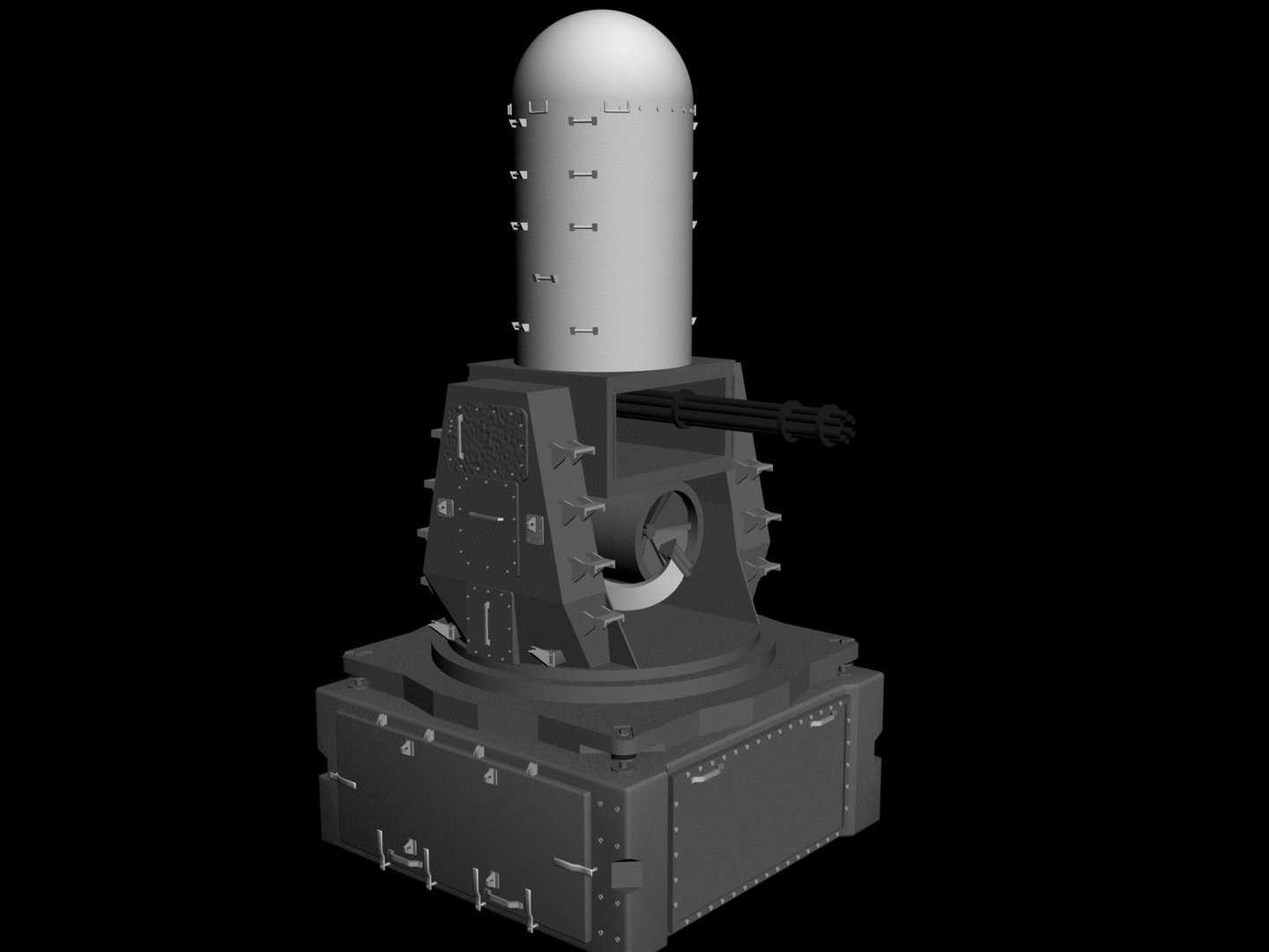 3d Weapon Phalanx Model