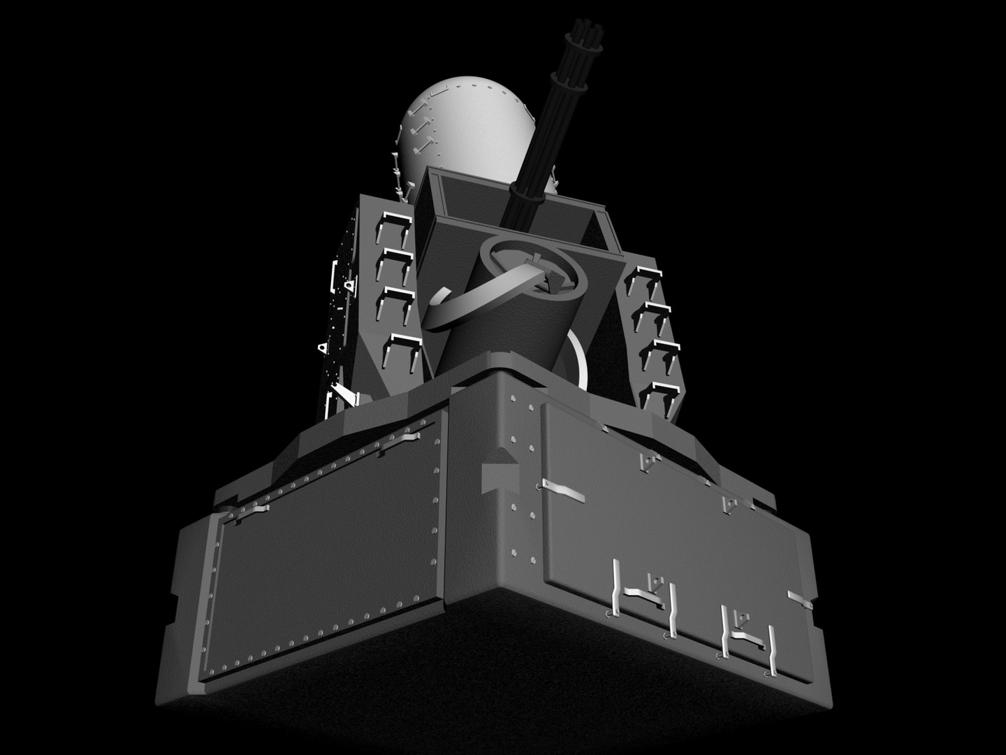 3d Weapon Phalanx Model