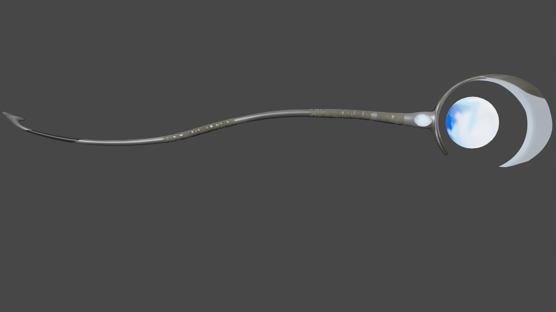 3D Magic Wand Model - TurboSquid 2389809