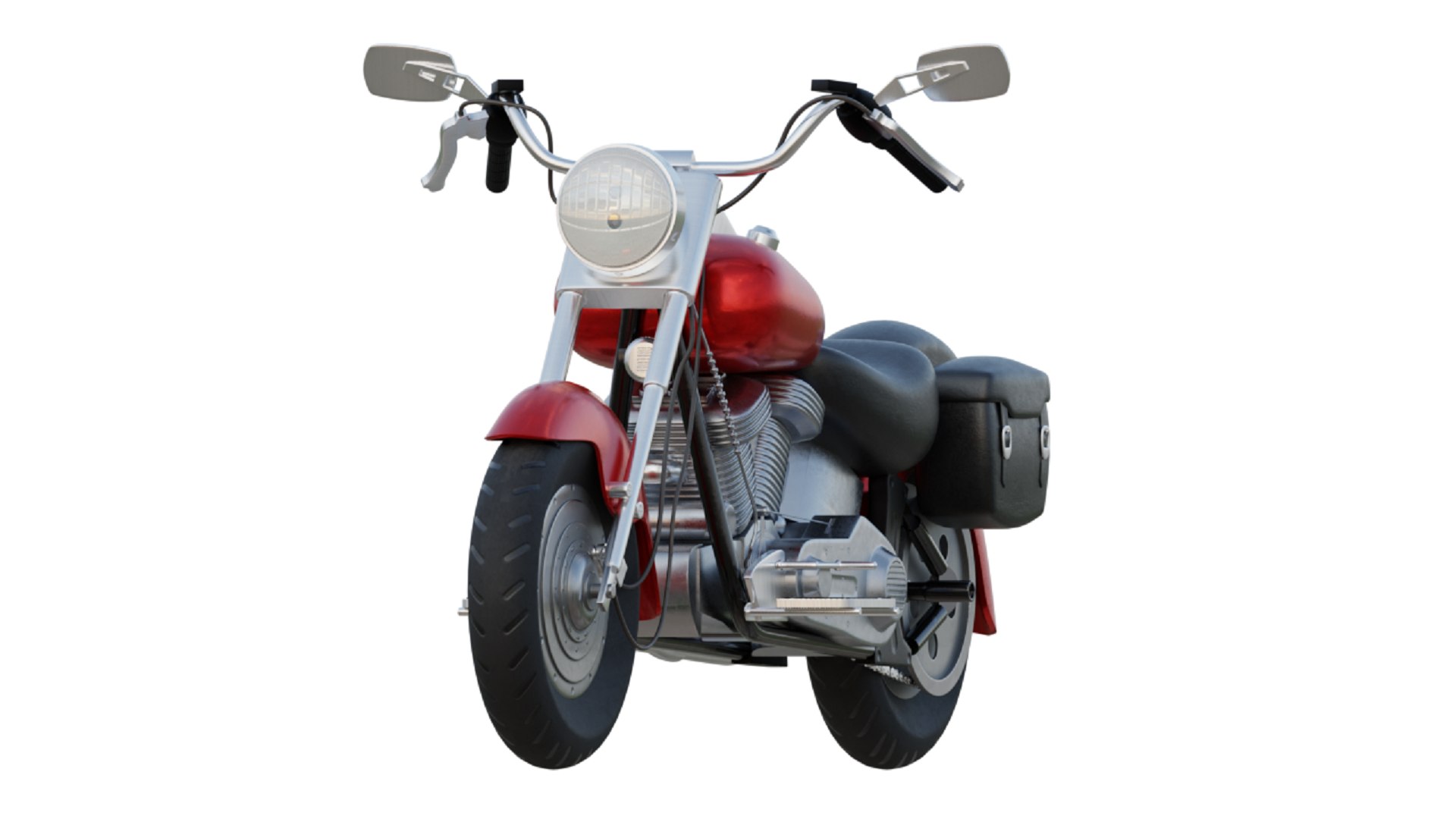 3D Model Chopper Motorcycle - TurboSquid 1951331