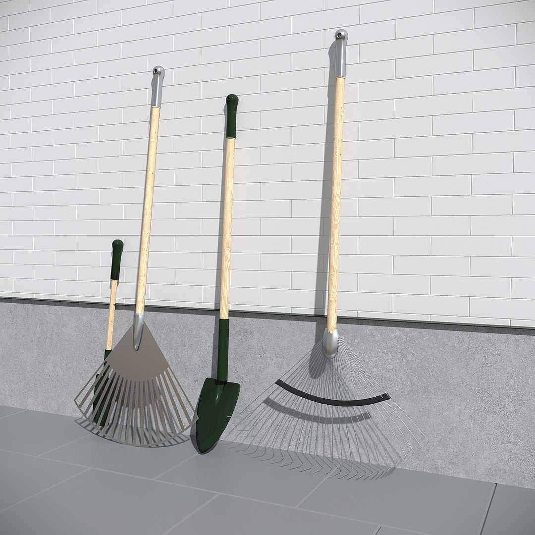 Garden assets 3D model - TurboSquid 1883268