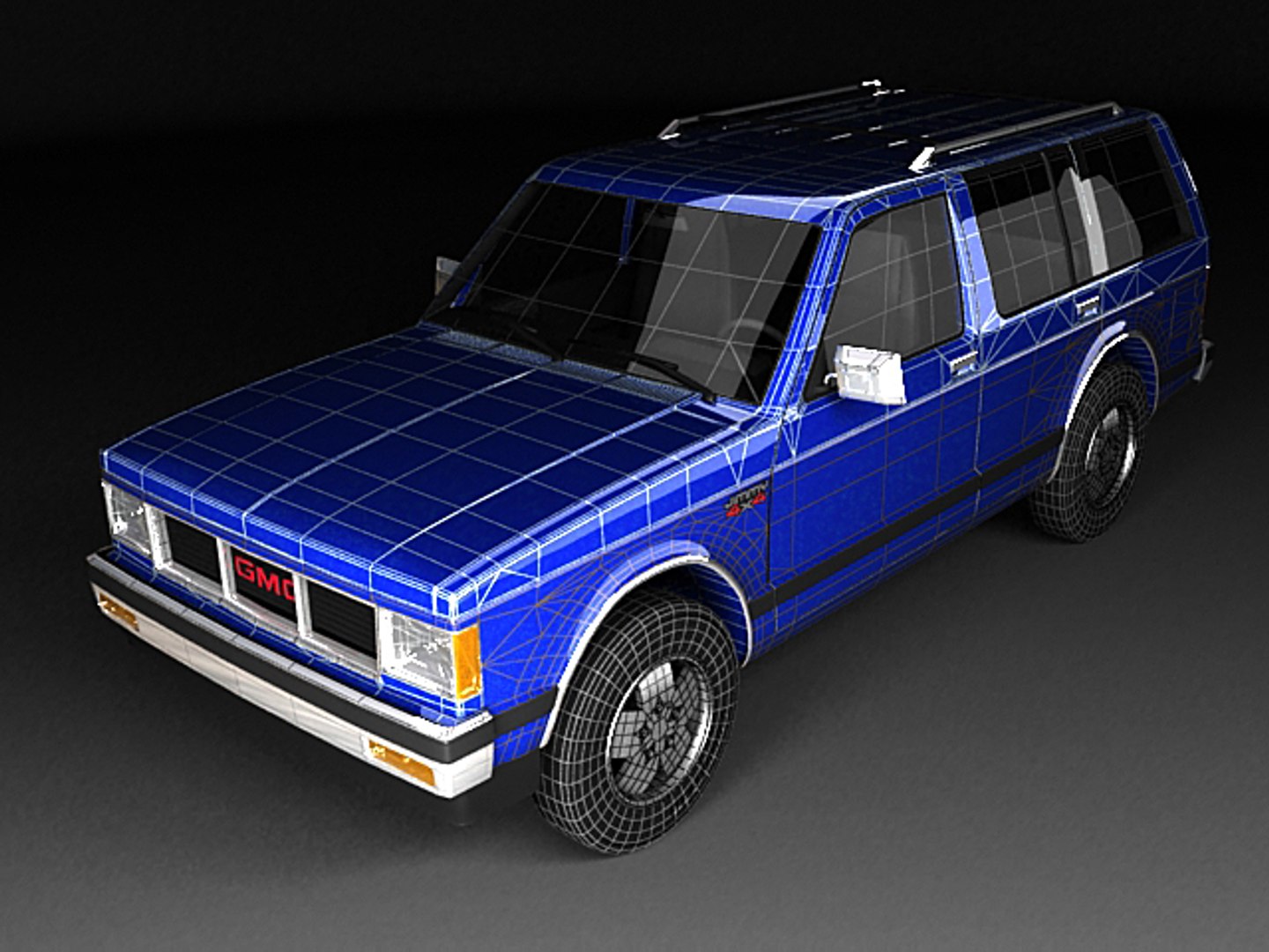 3d model gmc jimmy mk1