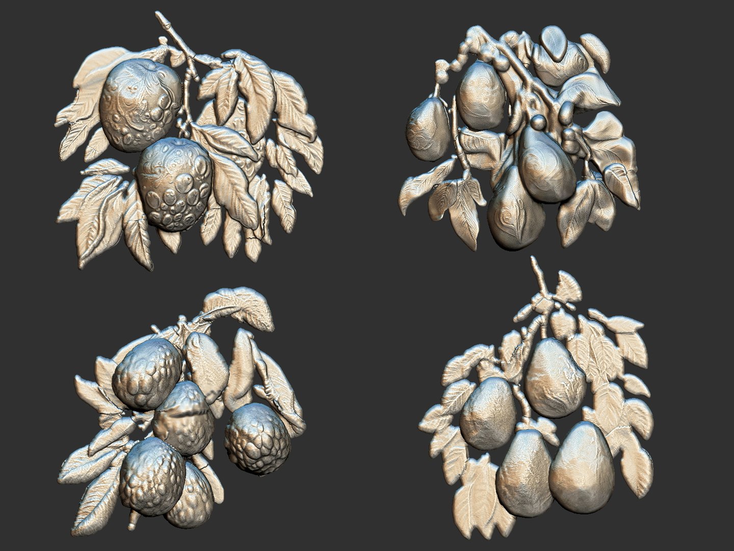 Magical Fruits Model - TurboSquid 2102737