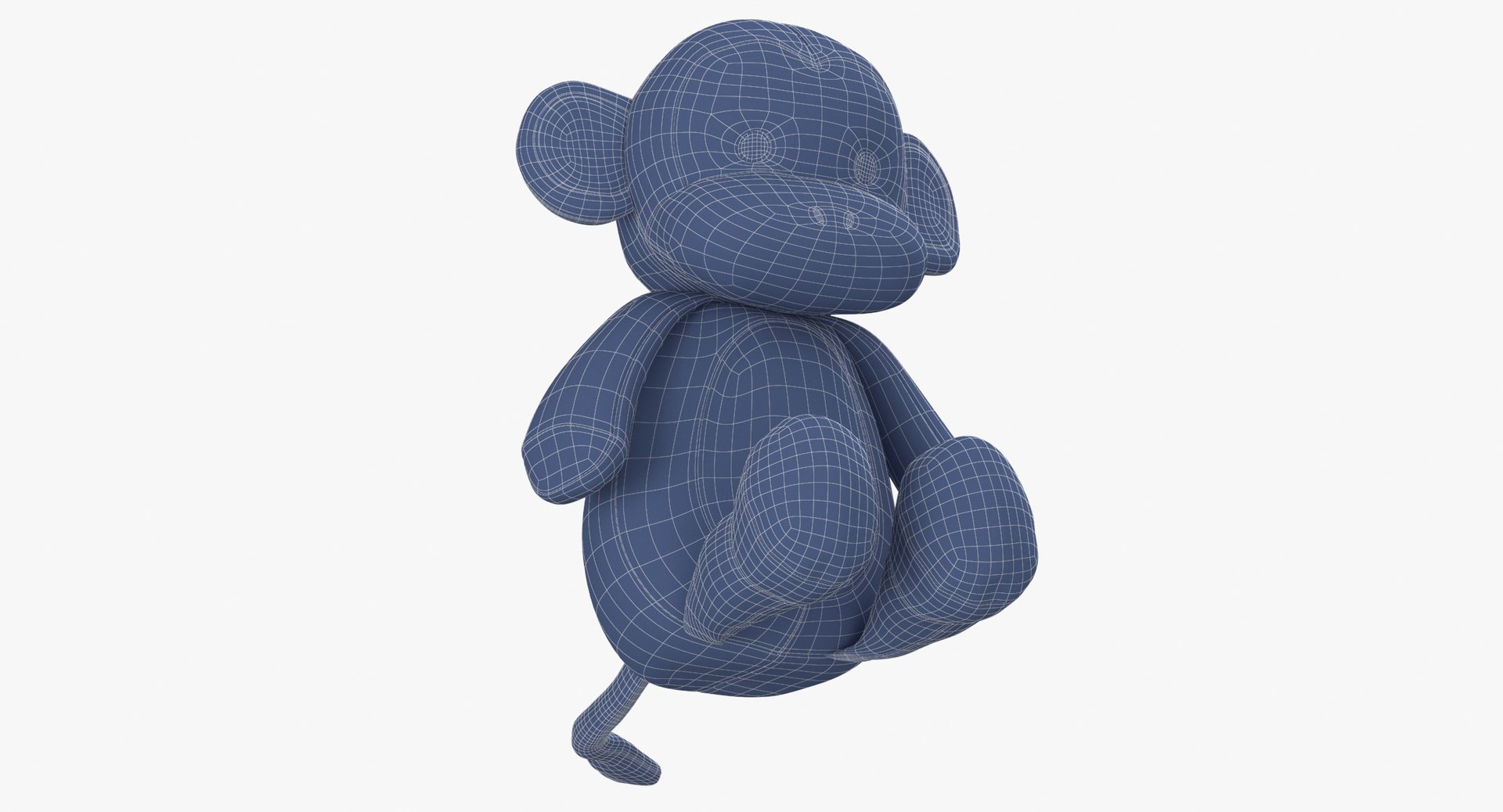 Stuffed Animals Monkey 3D Model - TurboSquid 2192926