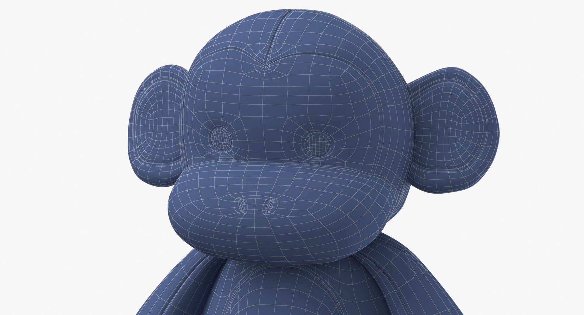 Stuffed Animals Monkey 3D Model - TurboSquid 2192926