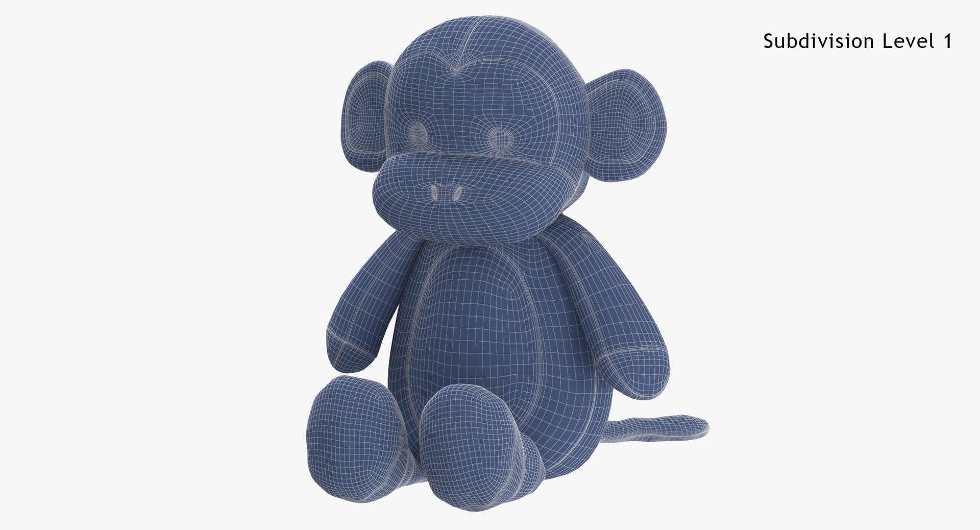 Stuffed Animals Monkey 3D Model - TurboSquid 2192926