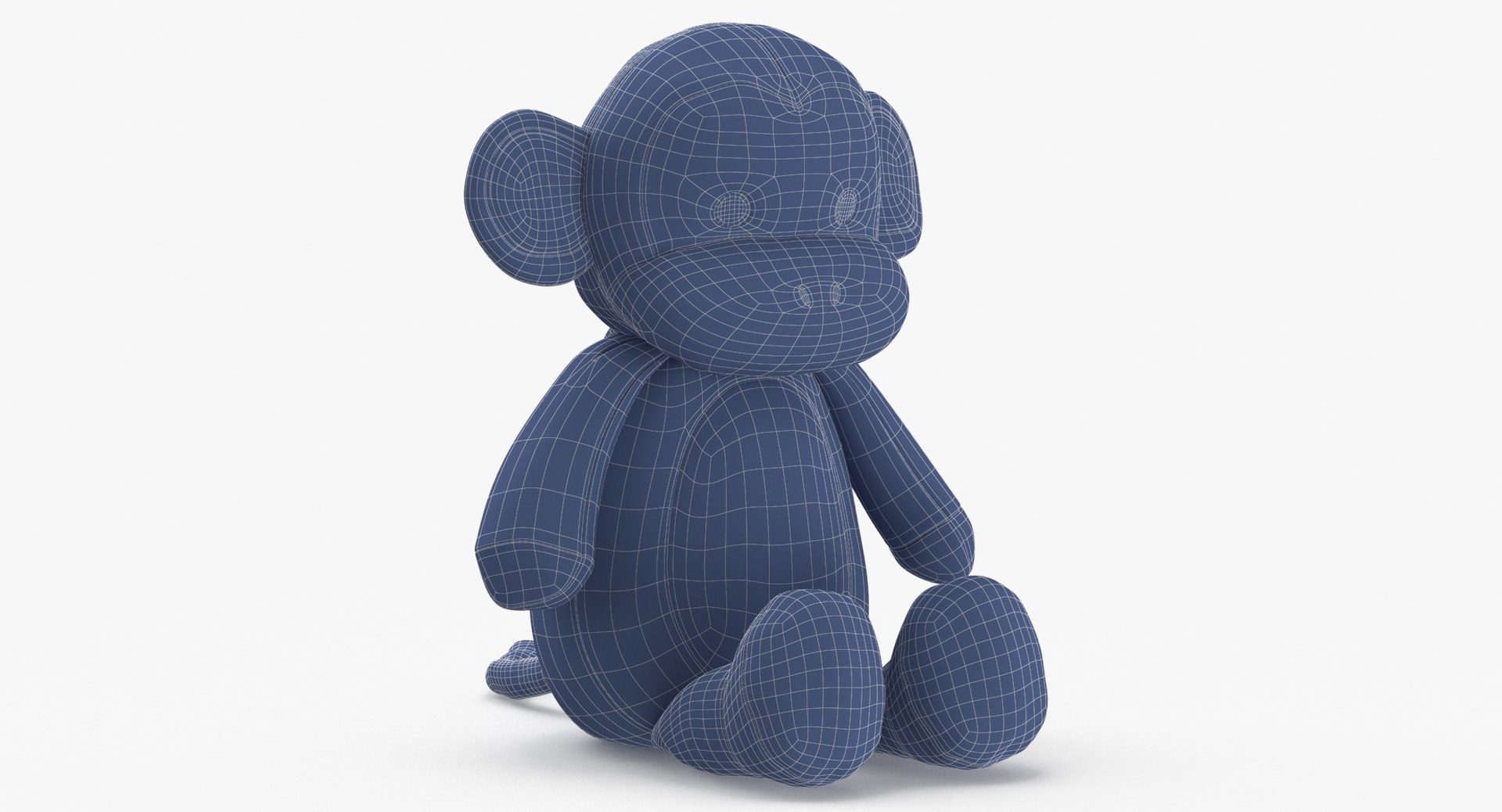 Stuffed Animals Monkey 3D Model - TurboSquid 2192926