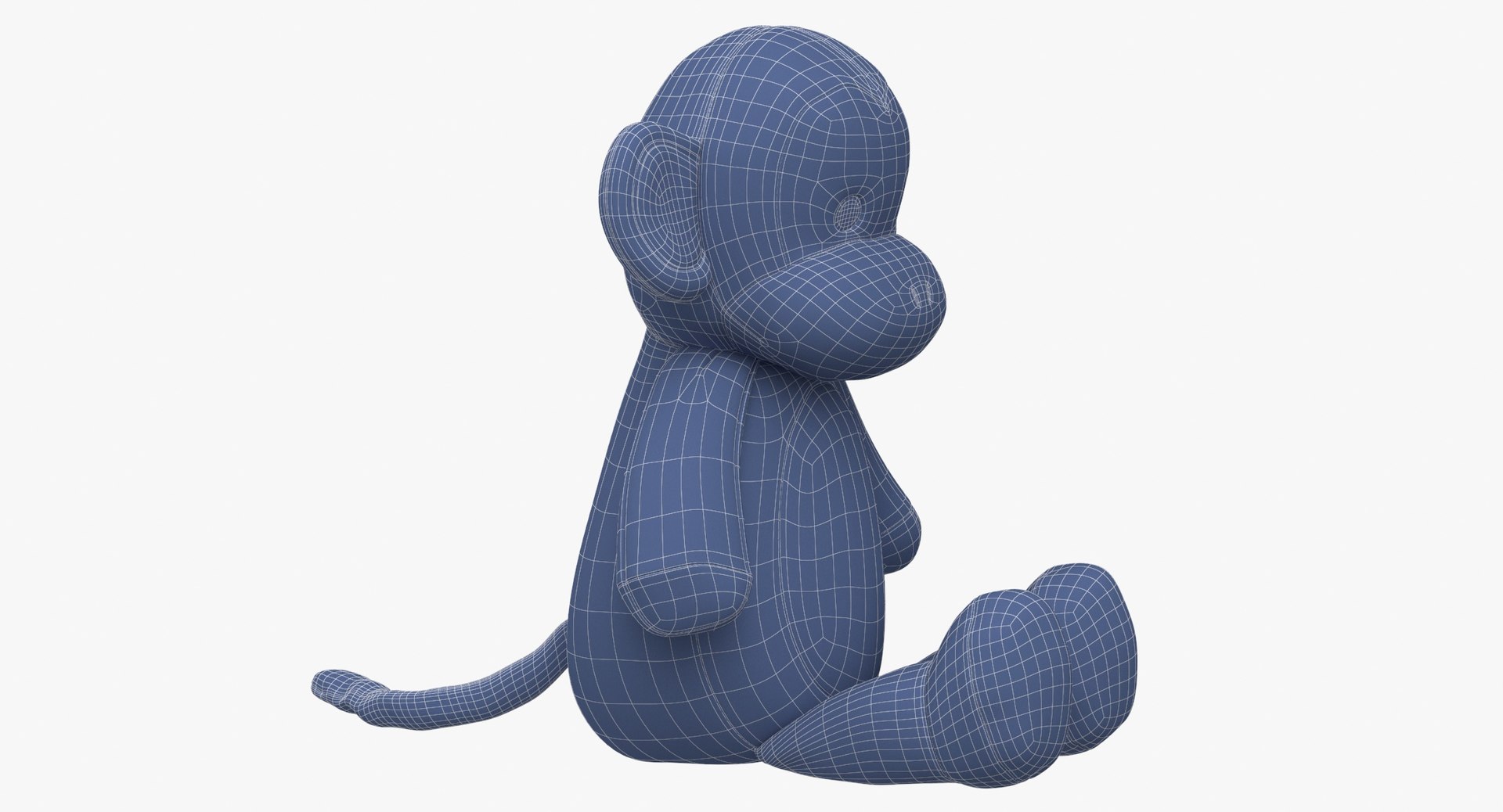 Stuffed Animals Monkey 3D Model - TurboSquid 2192926