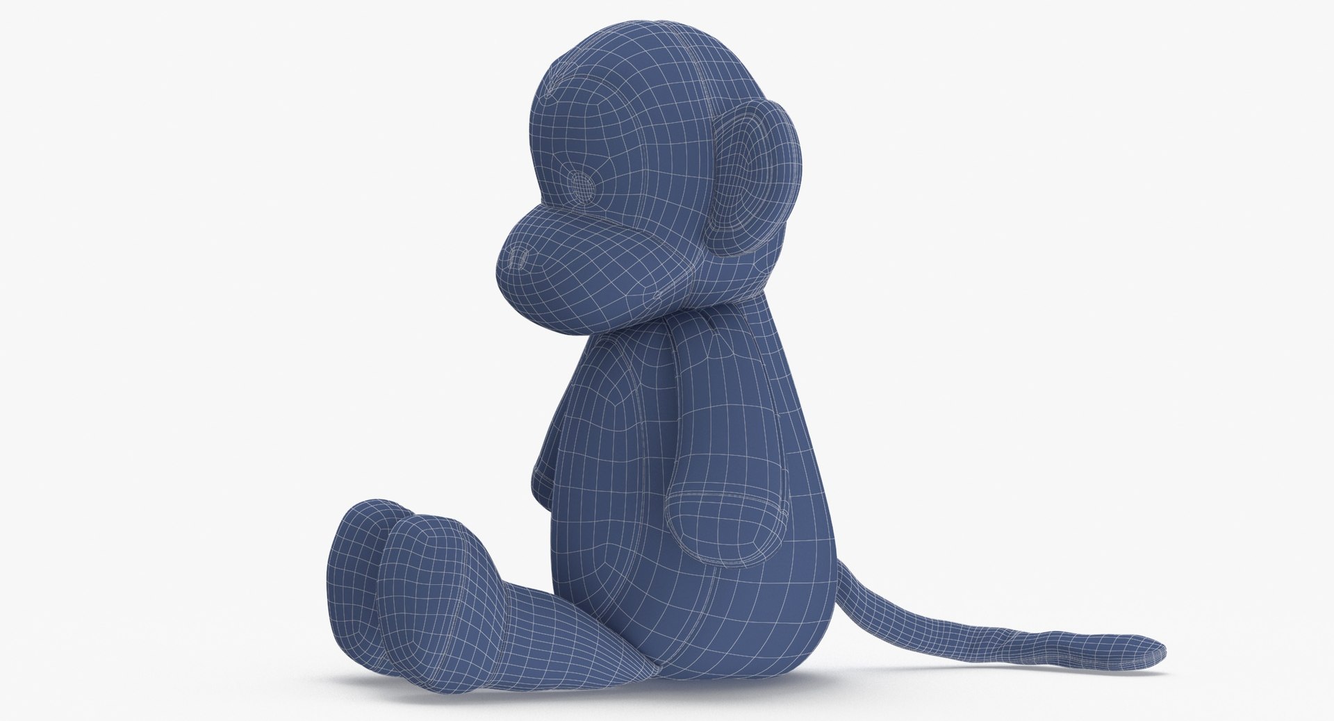 Stuffed Animals Monkey 3D Model - TurboSquid 2192926