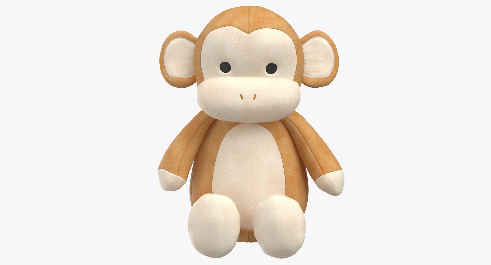Stuffed Animals Monkey 3D Model - TurboSquid 2192926