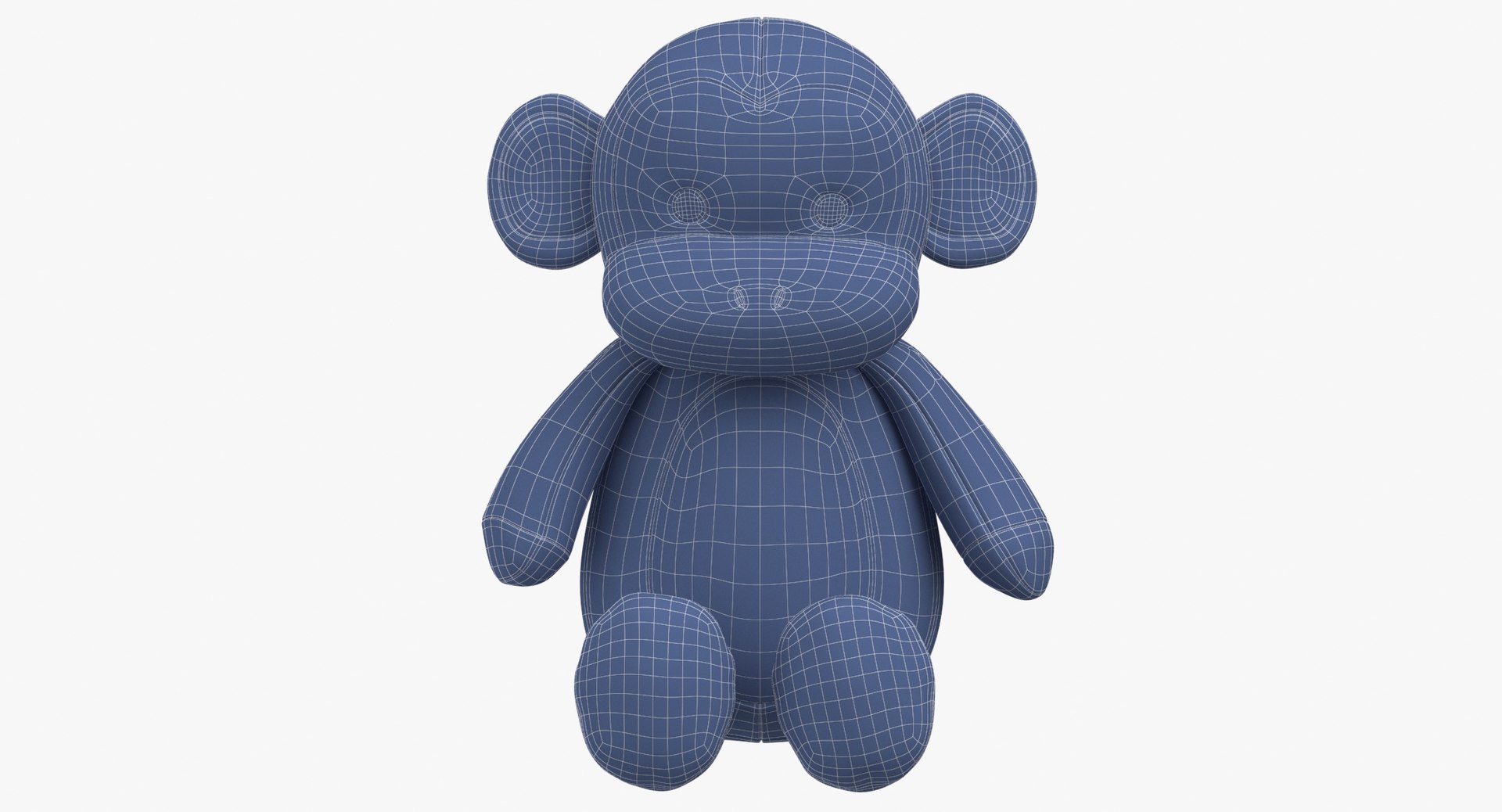 Stuffed Animals Monkey 3D Model - TurboSquid 2192926