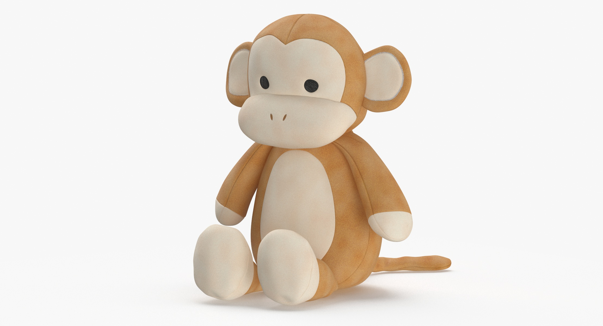 Stuffed Animals Monkey 3D Model - TurboSquid 2192926