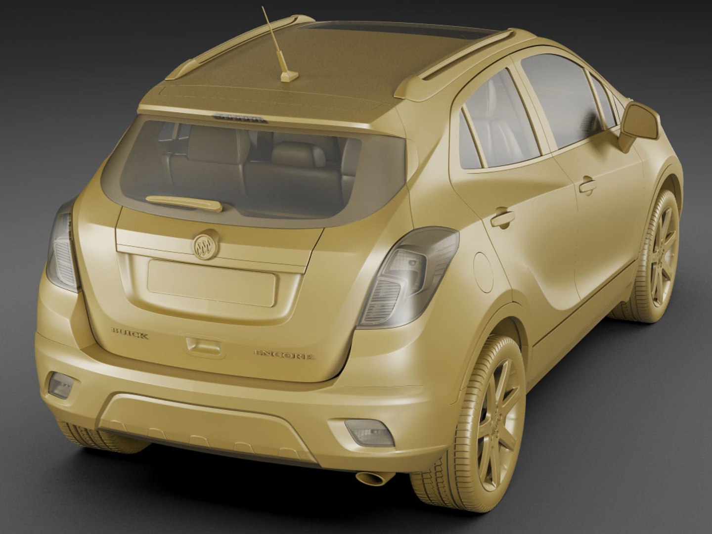 3d Model Buick Encore