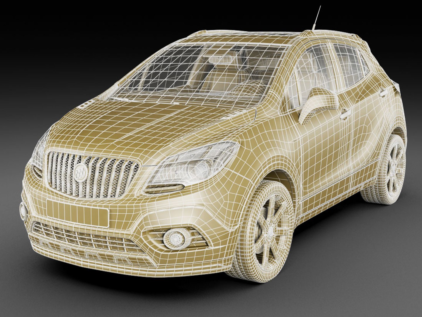 3d Model Buick Encore