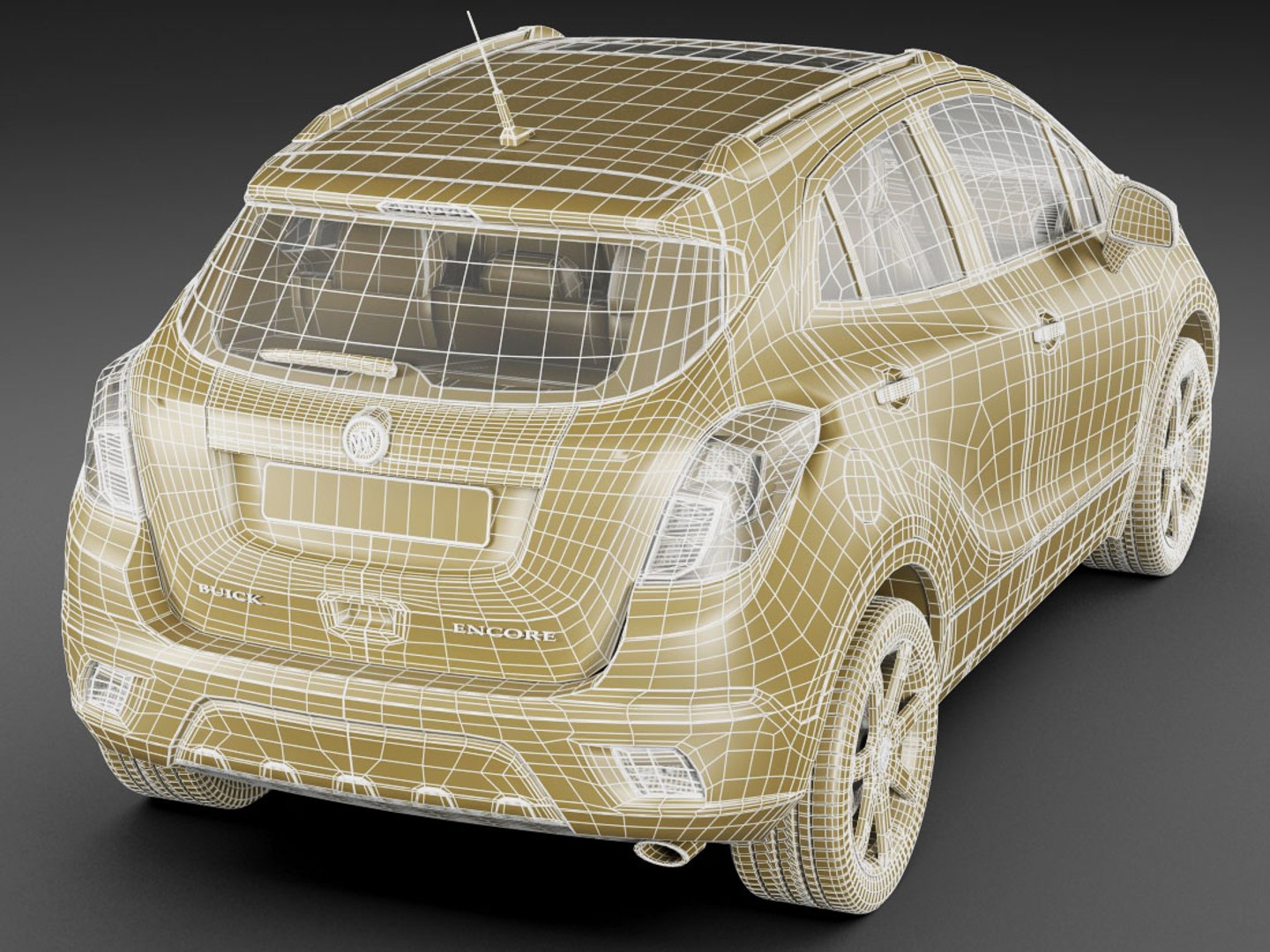 3d Model Buick Encore