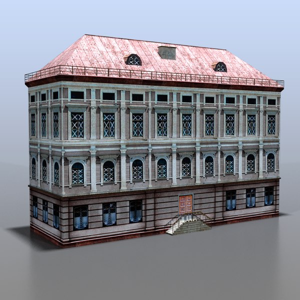 3d model house russia