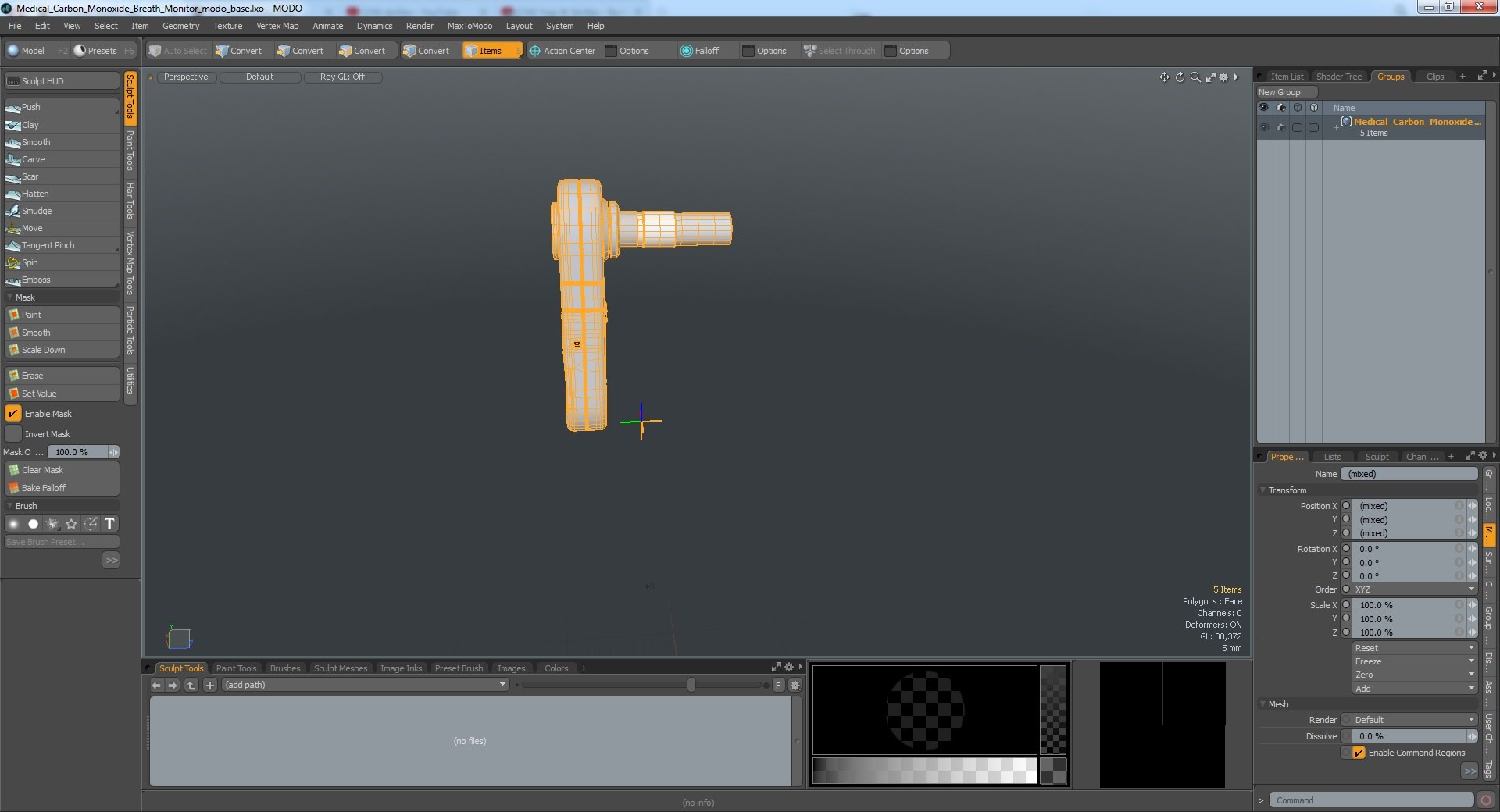 Medical carbon monoxide breath 3D model - TurboSquid 1634887