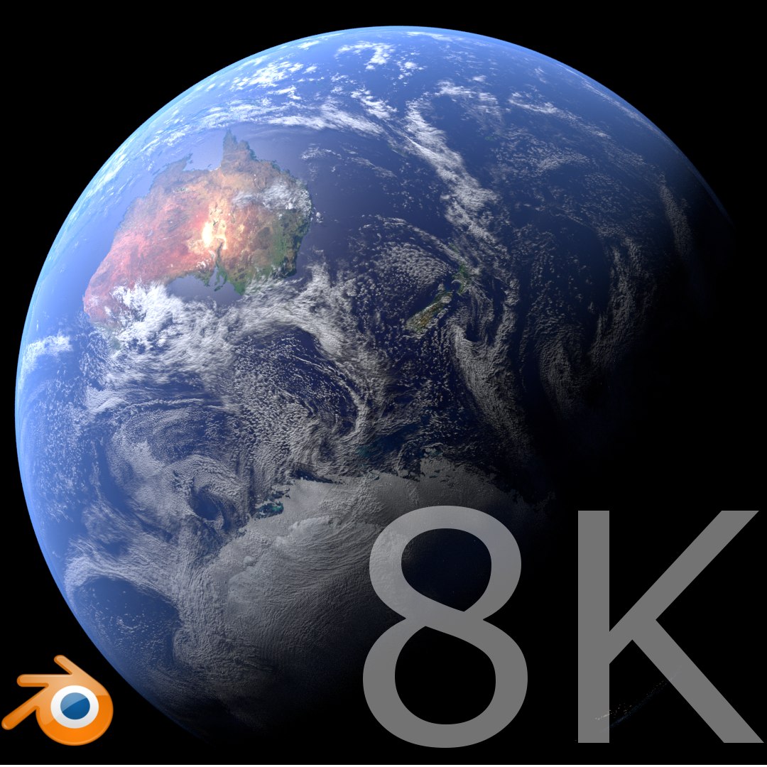 Earth 8k 3D - TurboSquid 1313091