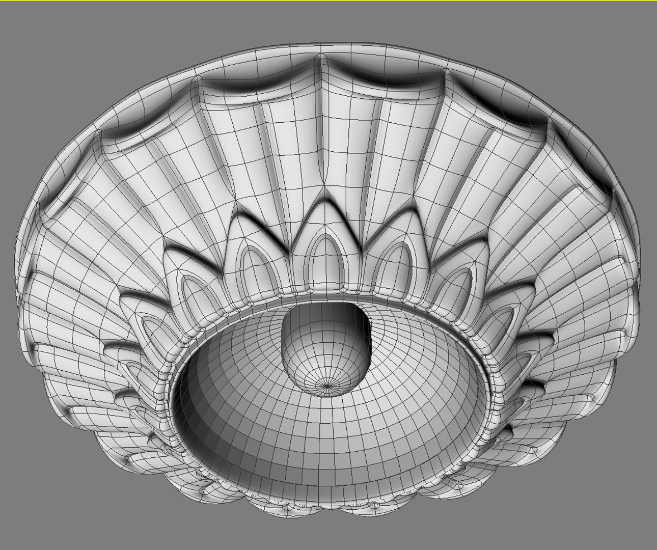 3d model spotlights classical