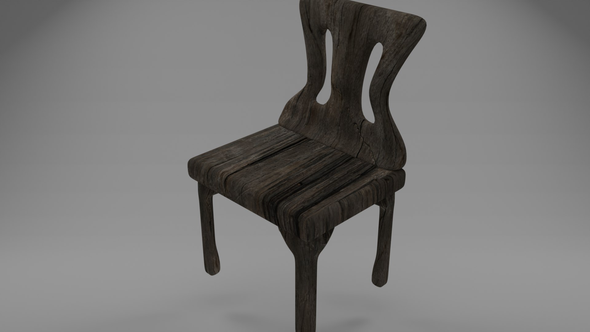 3D Old Chair Model - TurboSquid 2021194