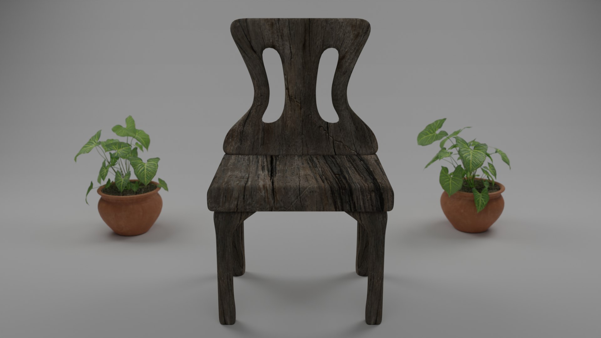 3D Old Chair Model - TurboSquid 2021194