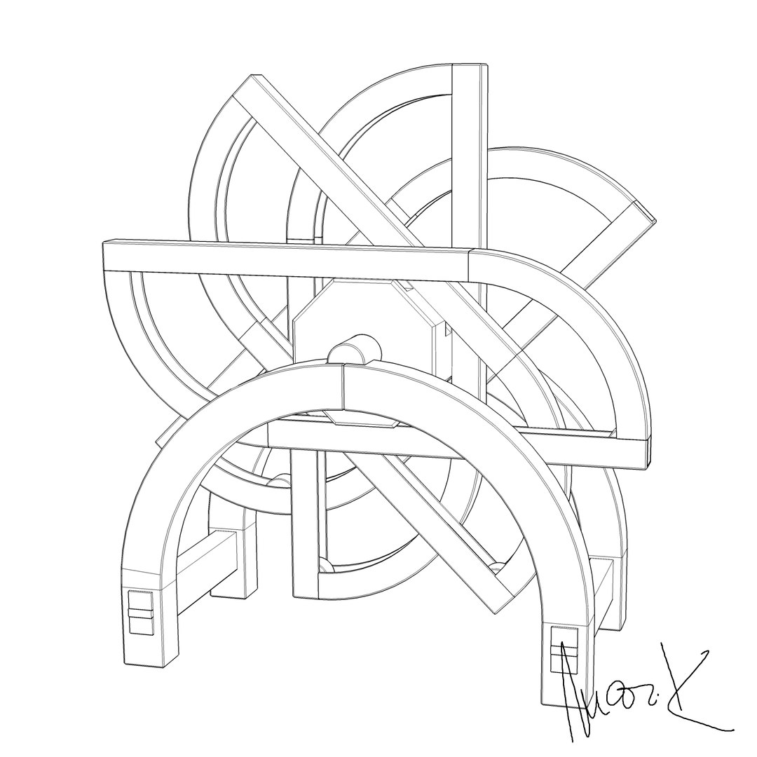 3D Perpetuum Mobile - TurboSquid 1220249