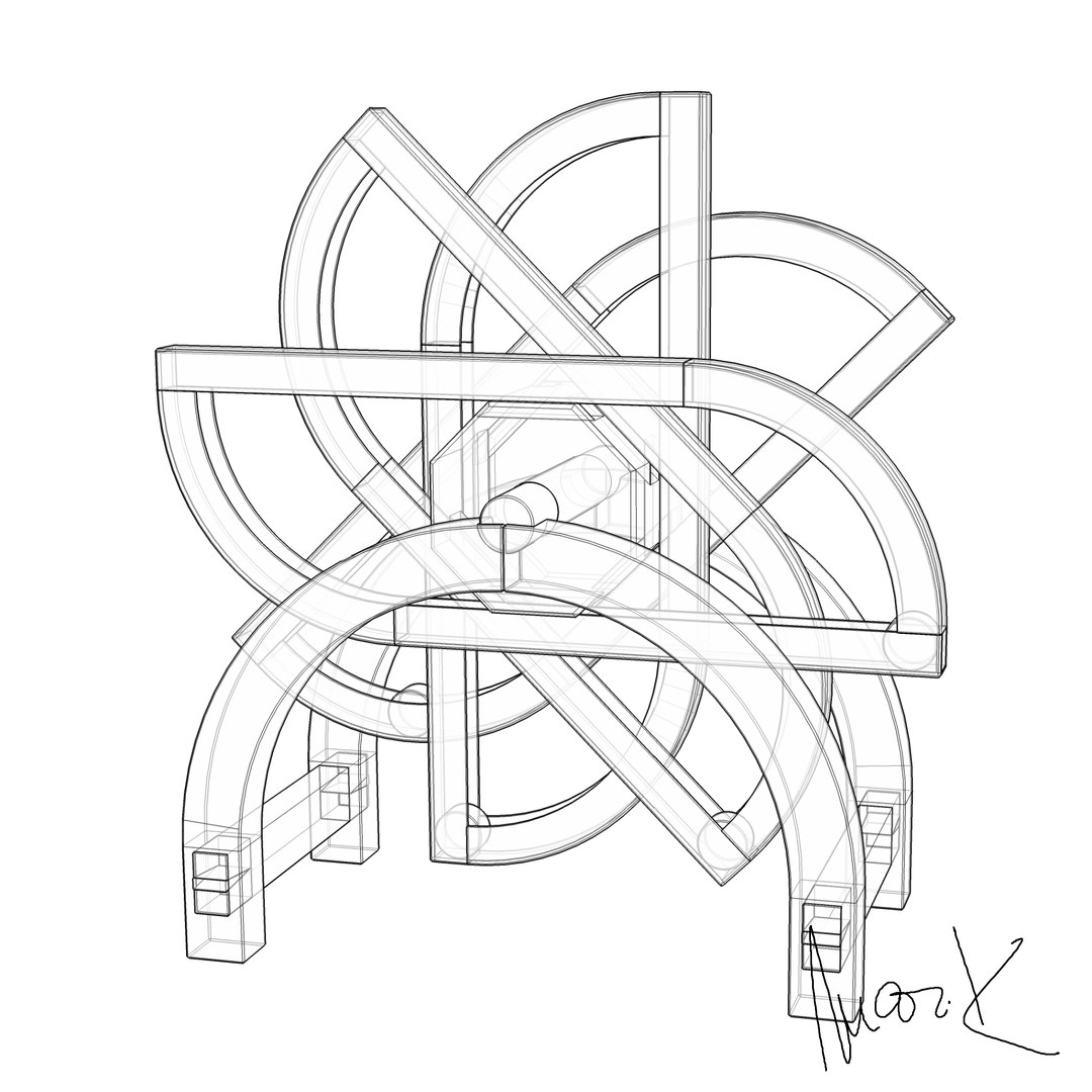 3D Perpetuum Mobile - TurboSquid 1220249
