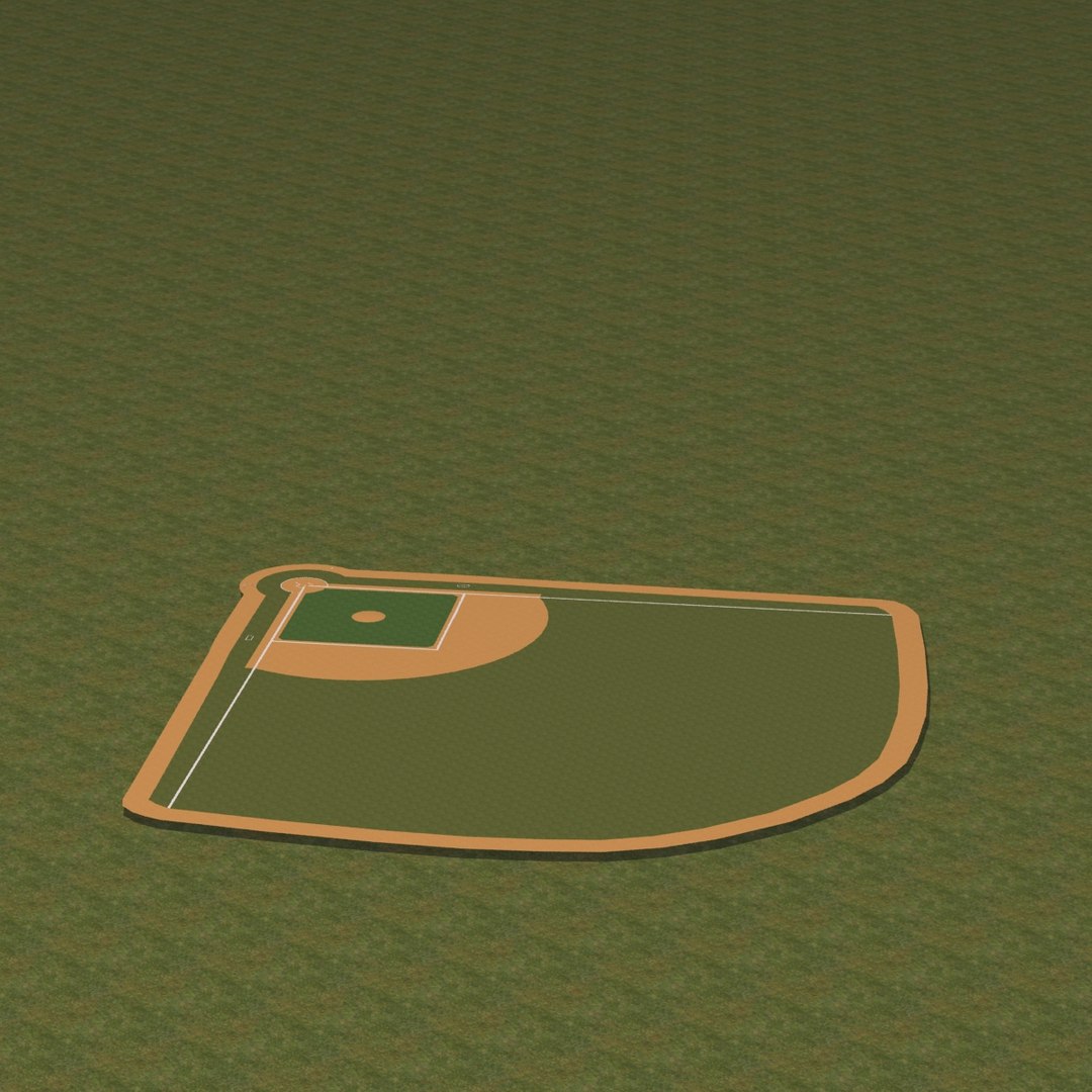 Max Baseball Field Diamond Bases