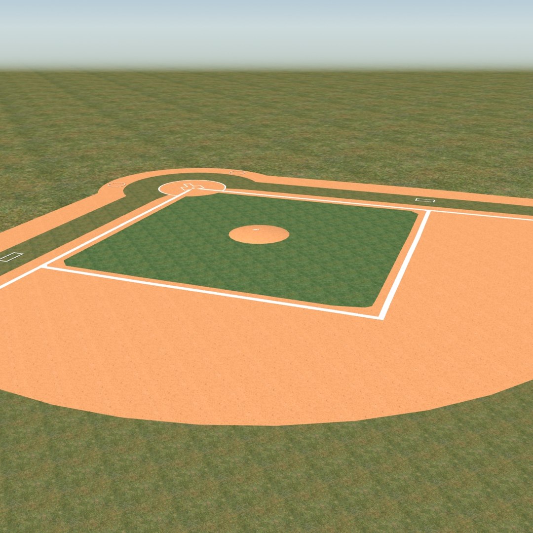 Max Baseball Field Diamond Bases