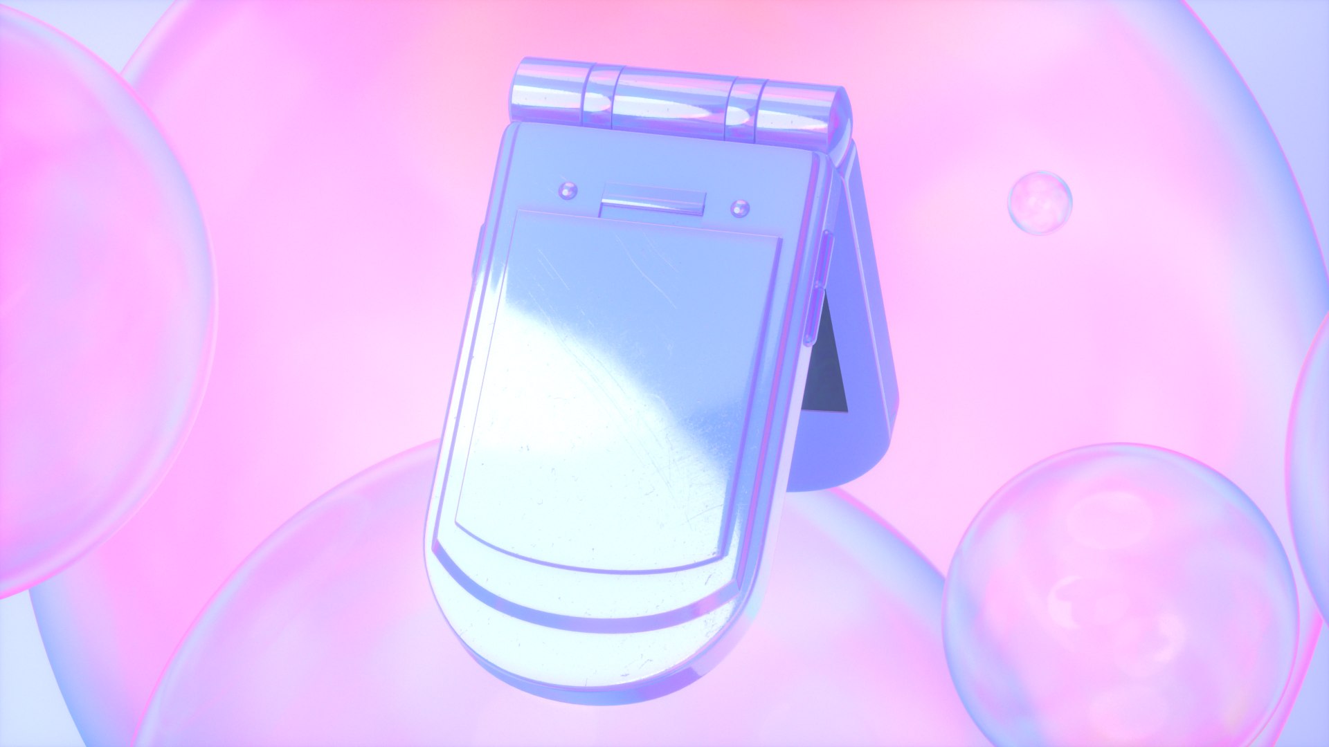 Flip Cell Phone Model - TurboSquid 2201300