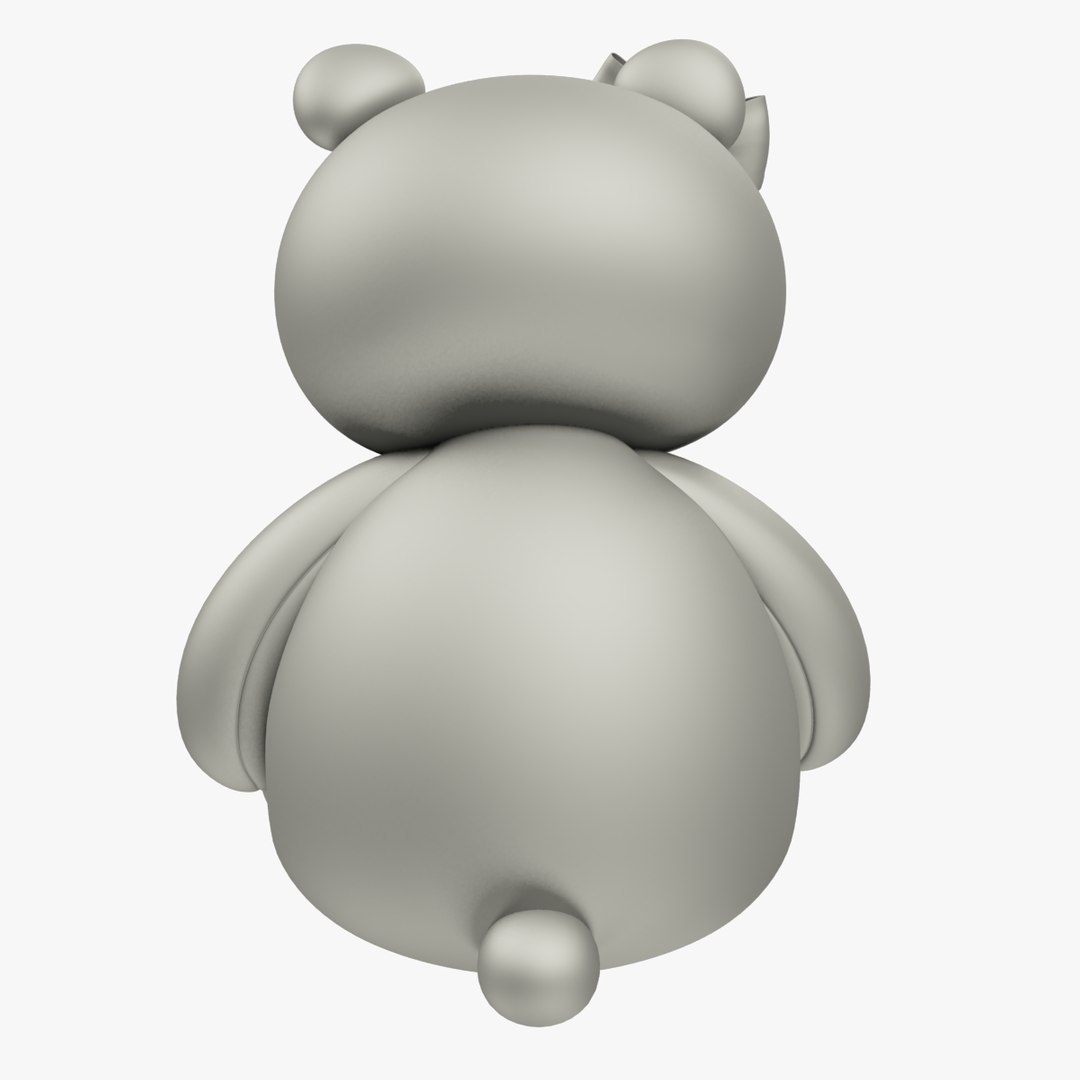 Stuffed Toy Bear Model - TurboSquid 1360672