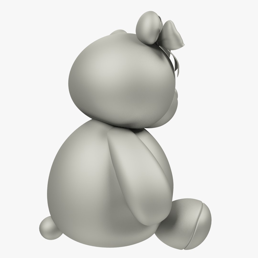 Stuffed Toy Bear Model - TurboSquid 1360672