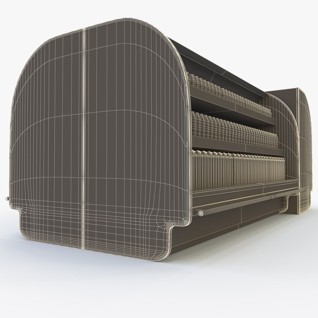 3d model food showcase