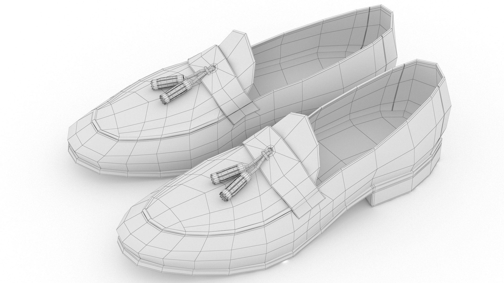 Realistic Suede Shoes 3D Model - TurboSquid 1460103