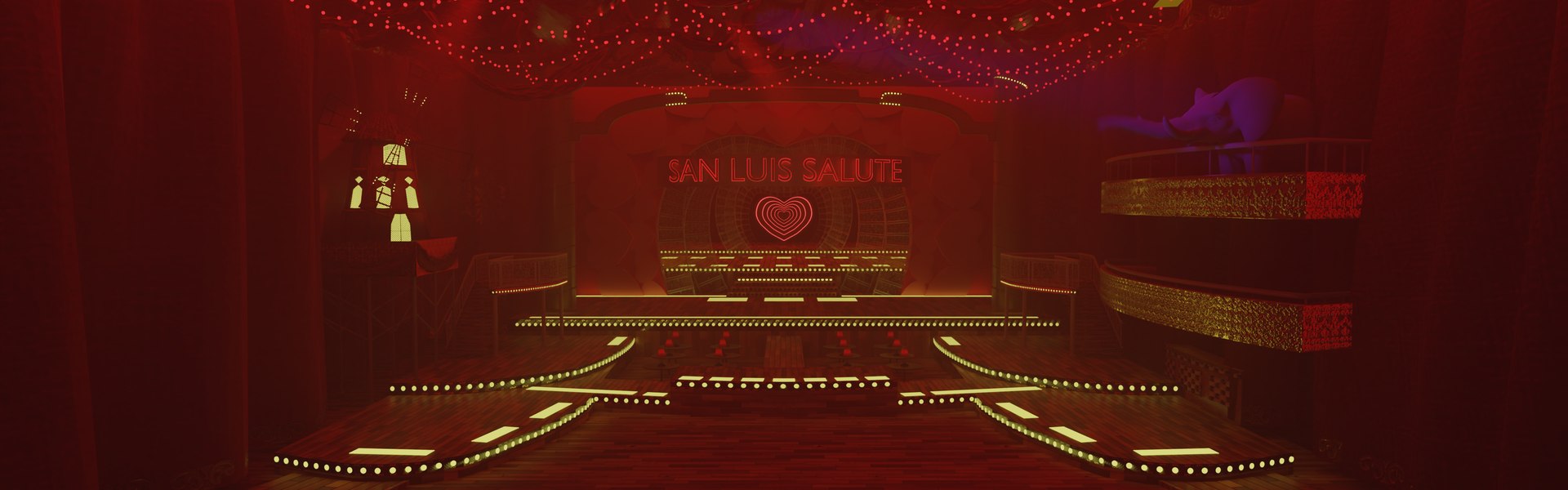 Stage Light Animated 3D Model - TurboSquid 1895029