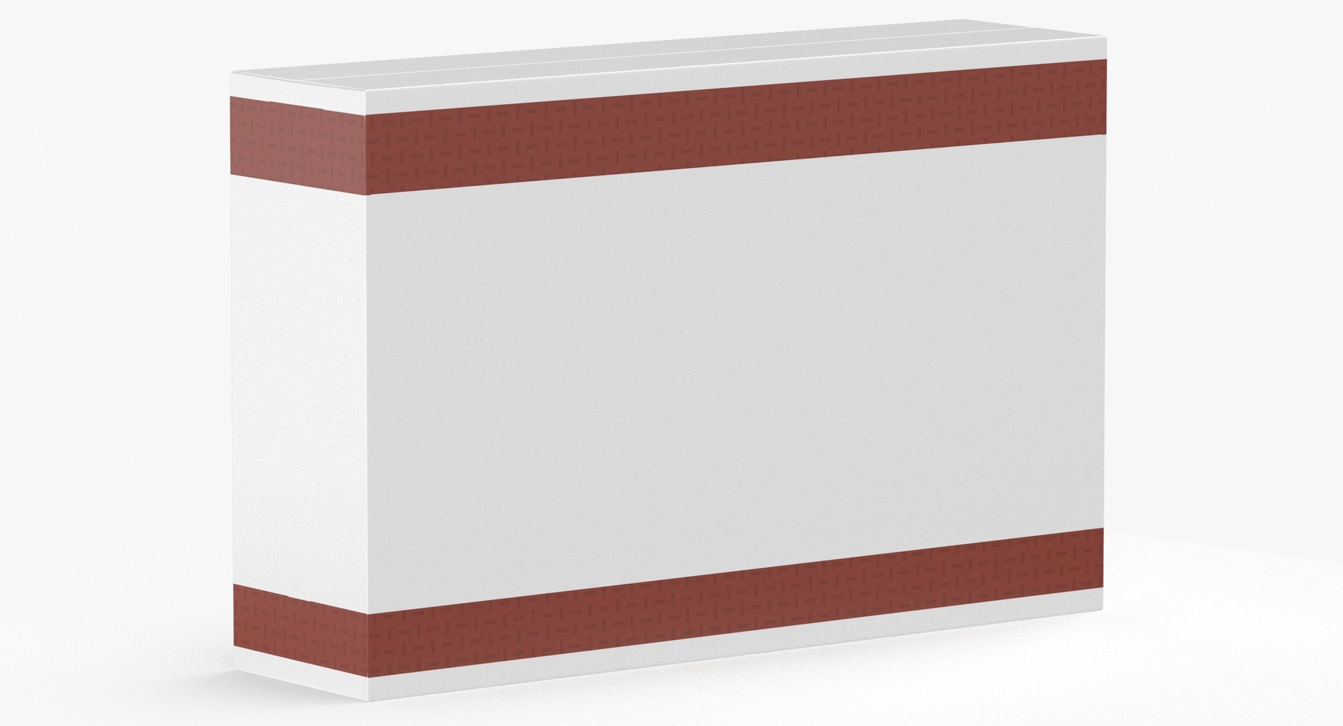 3D TV Display Type 01 Device Blank and Generic Box Label model ...