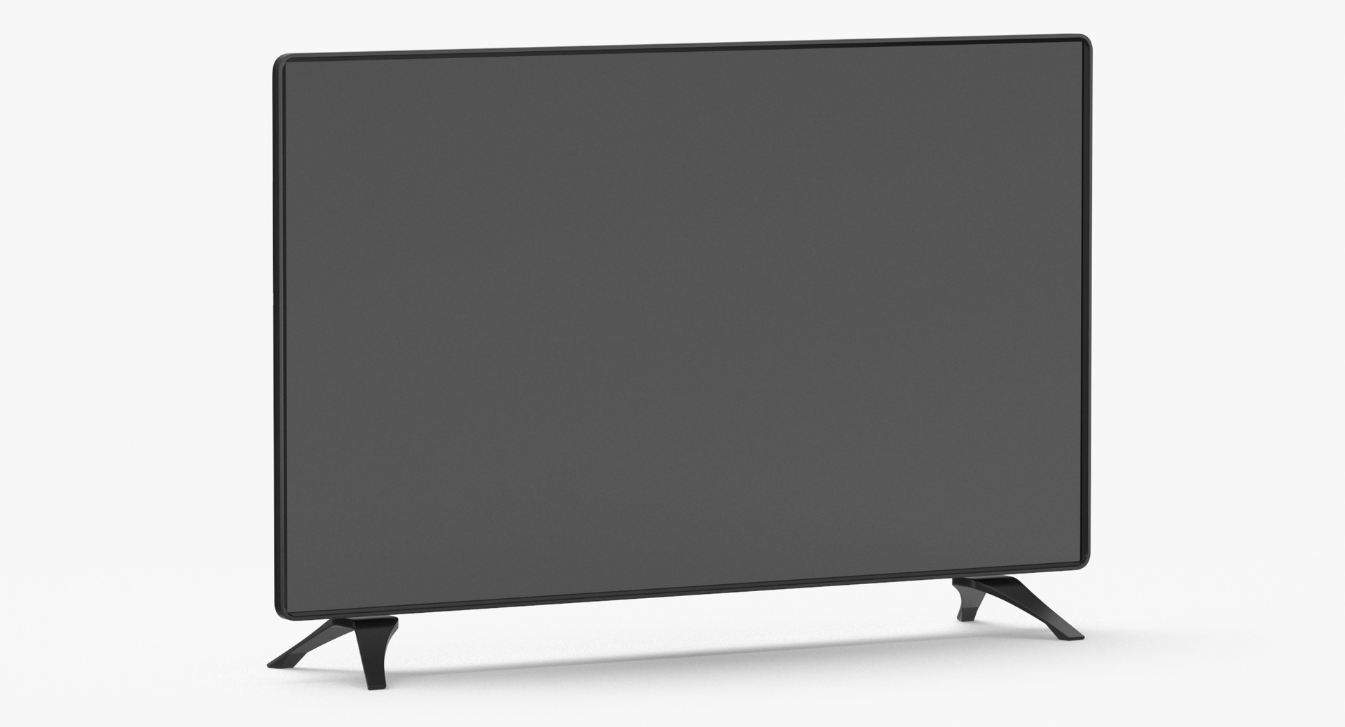 3D TV Display Type 01 Device Blank and Generic Box Label model ...