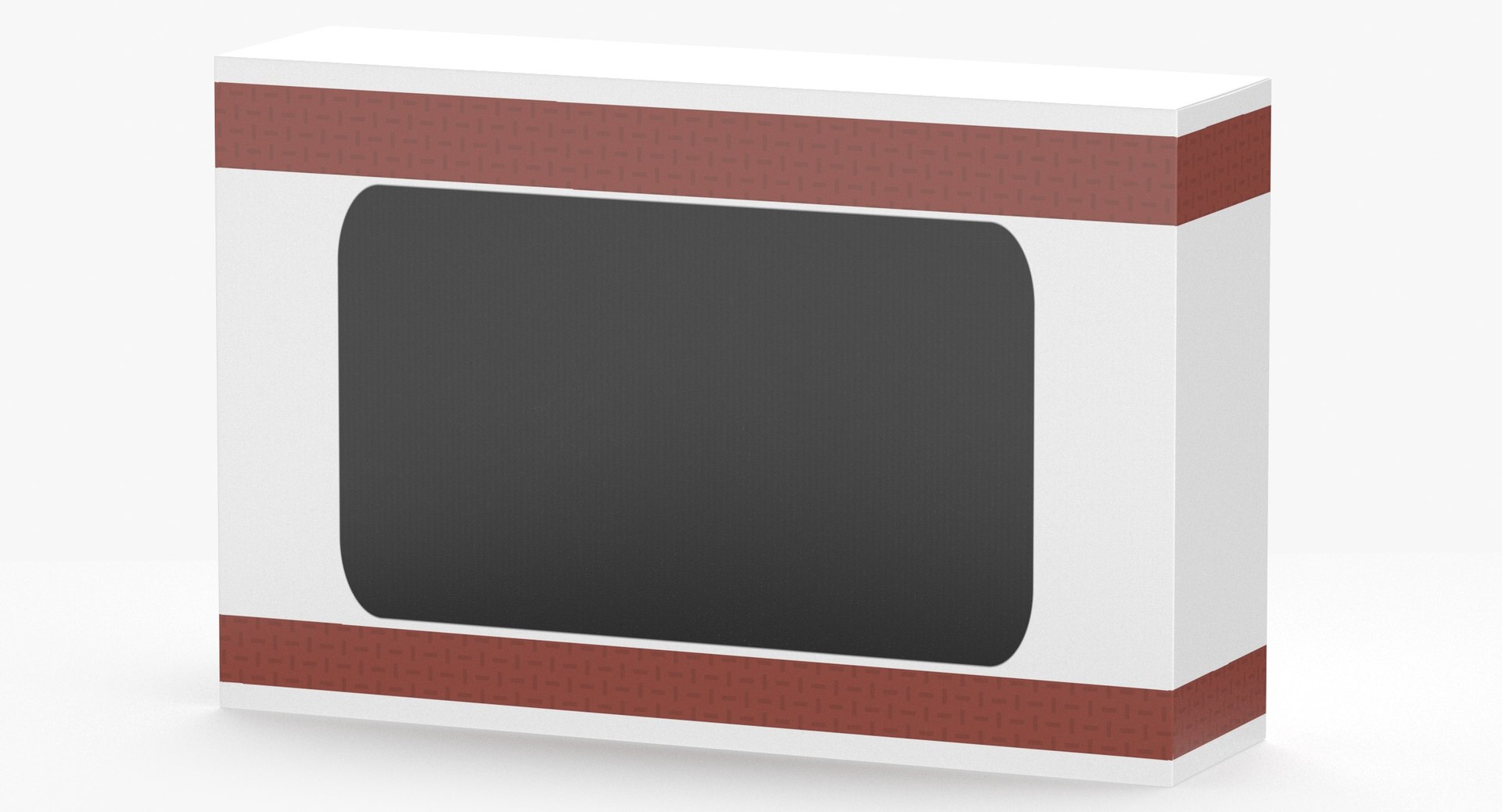 3D TV Display Type 01 Device Blank and Generic Box Label model ...