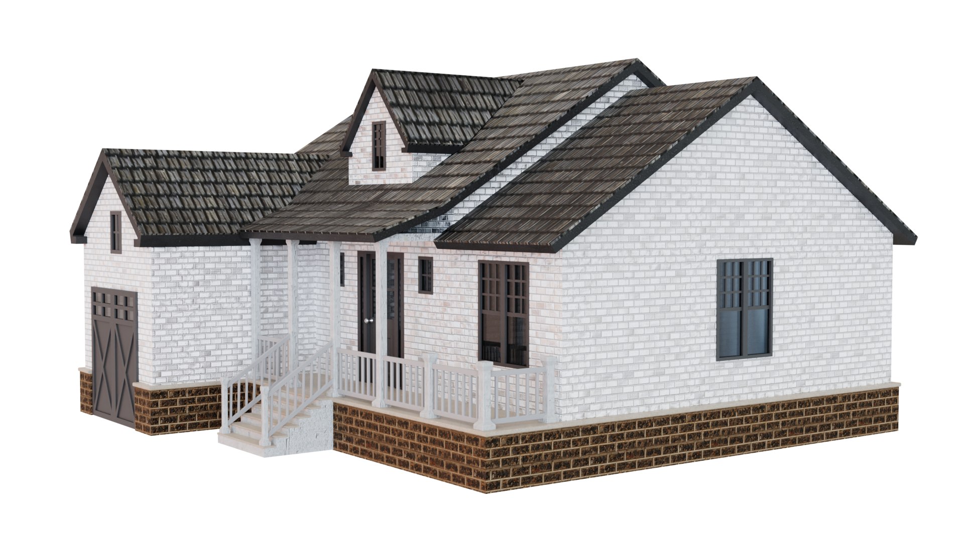 3D European House 01 Model - TurboSquid 2152507