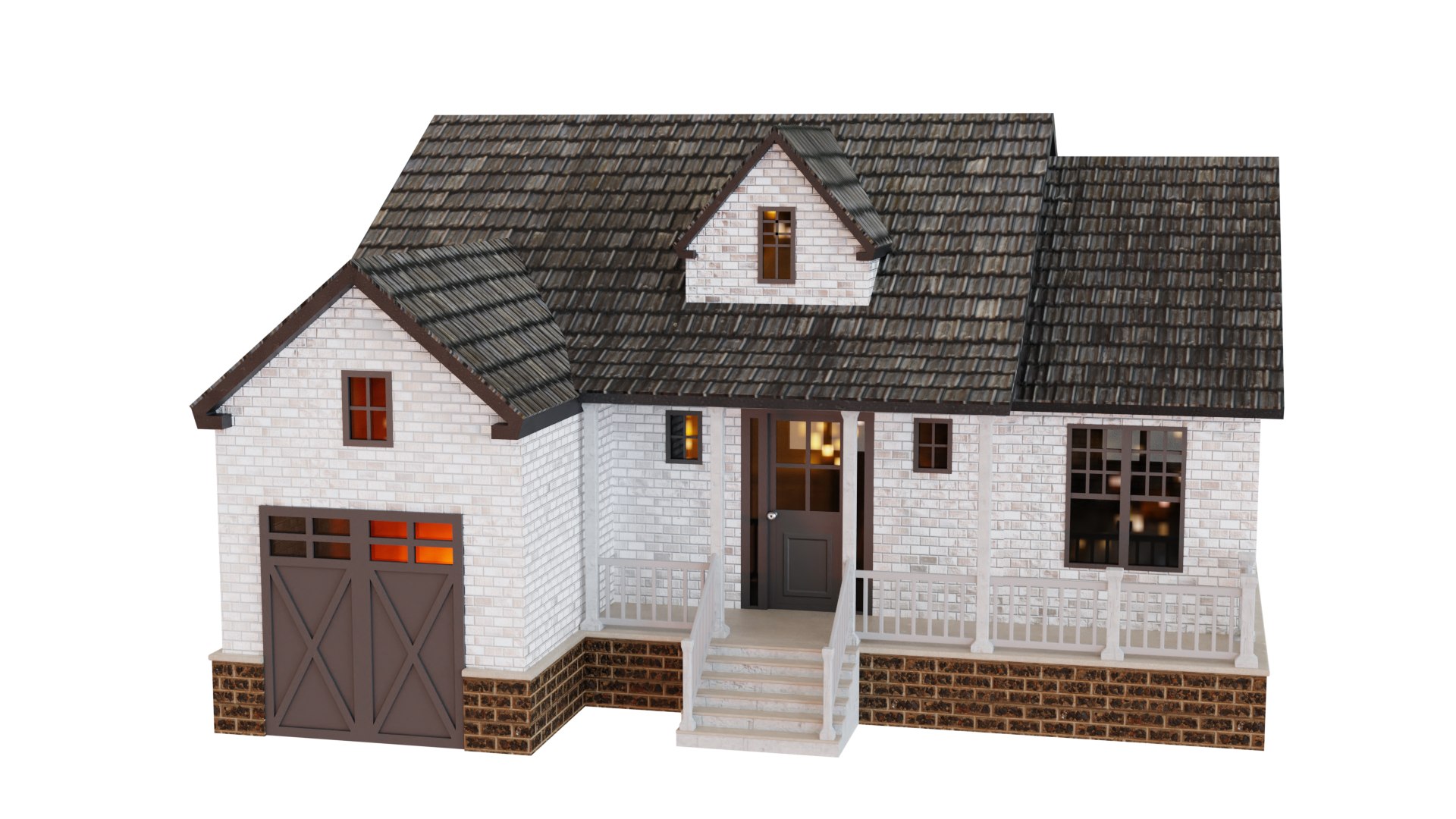 3D European House 01 Model - TurboSquid 2152507