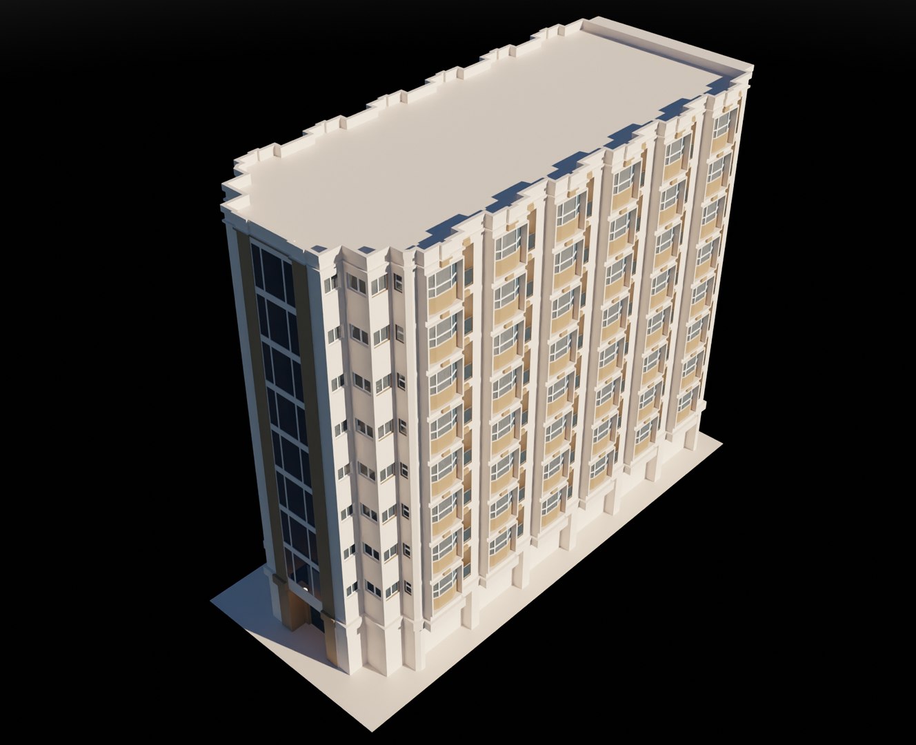 3D Hotel 3 Model - TurboSquid 2139268
