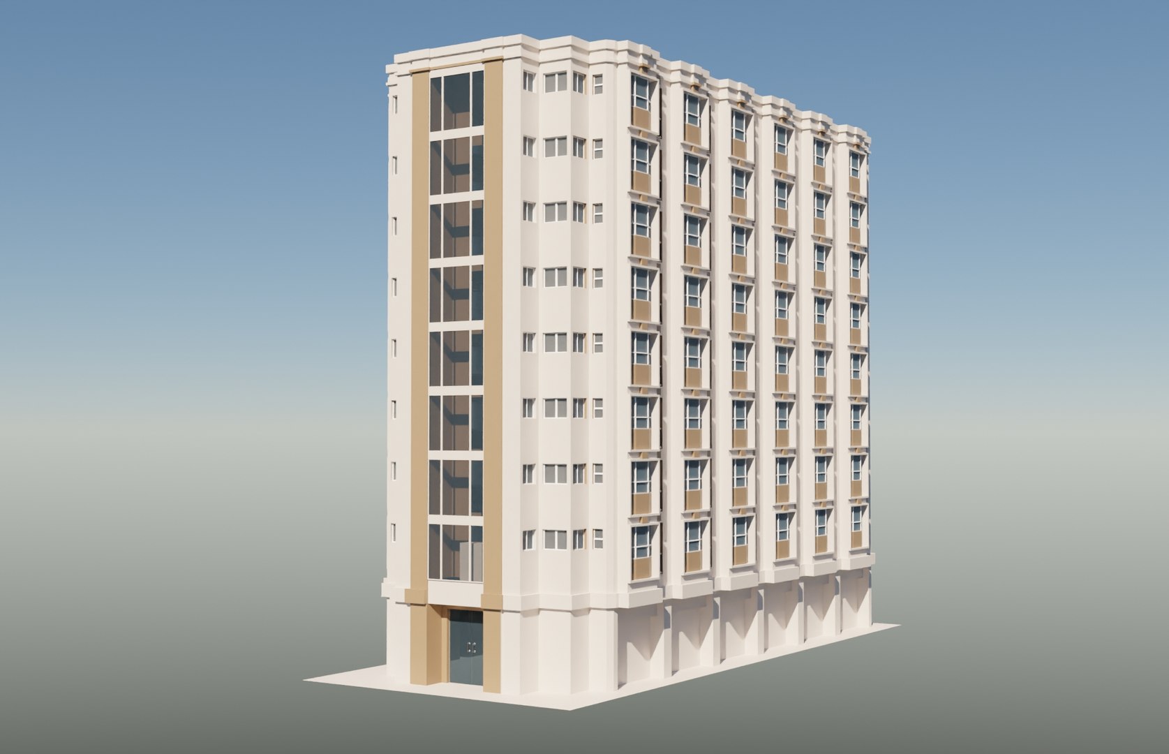 3D Hotel 3 Model - TurboSquid 2139268